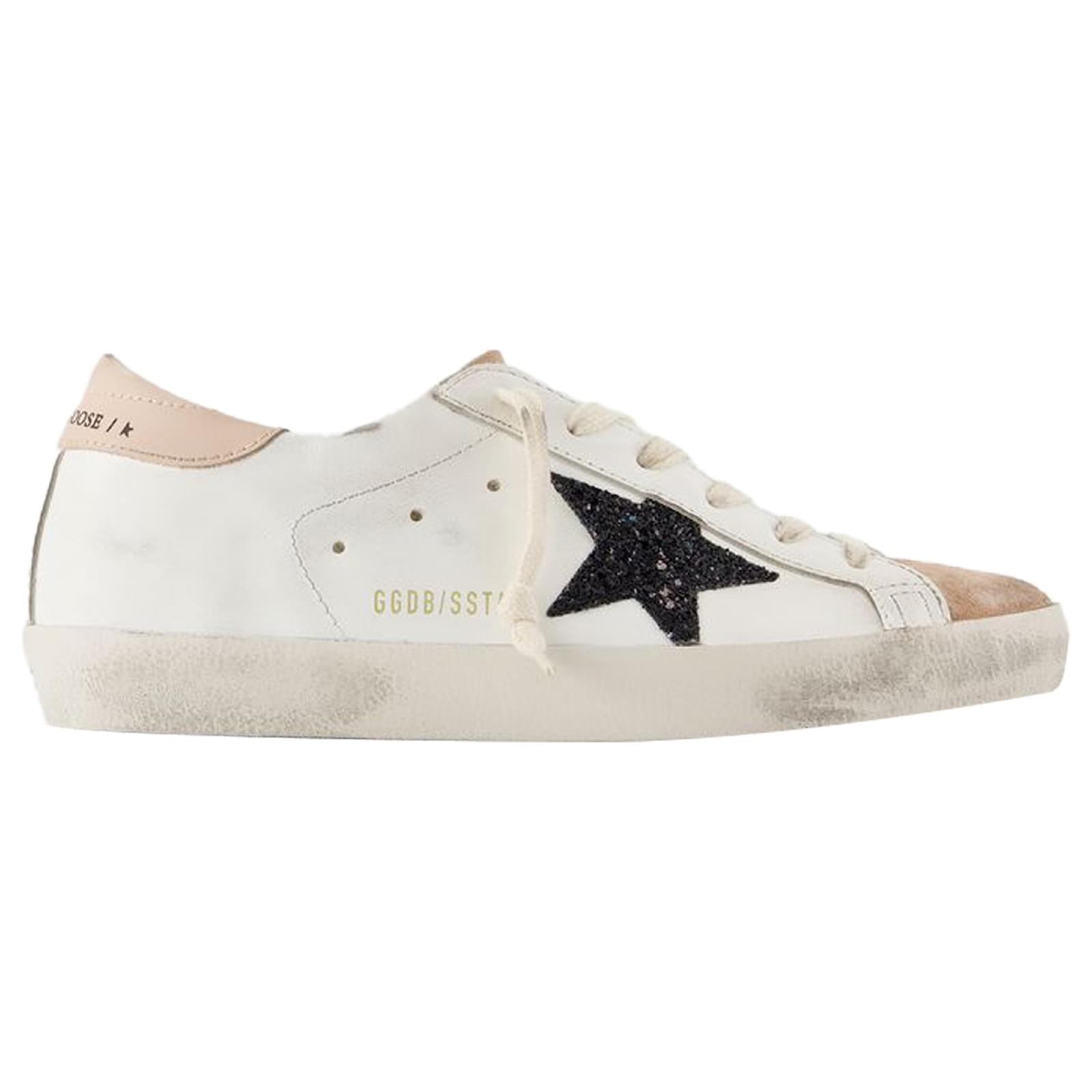 Super Star Sneakers - Golden Goose Deluxe Brand - Leather - White Pony ...