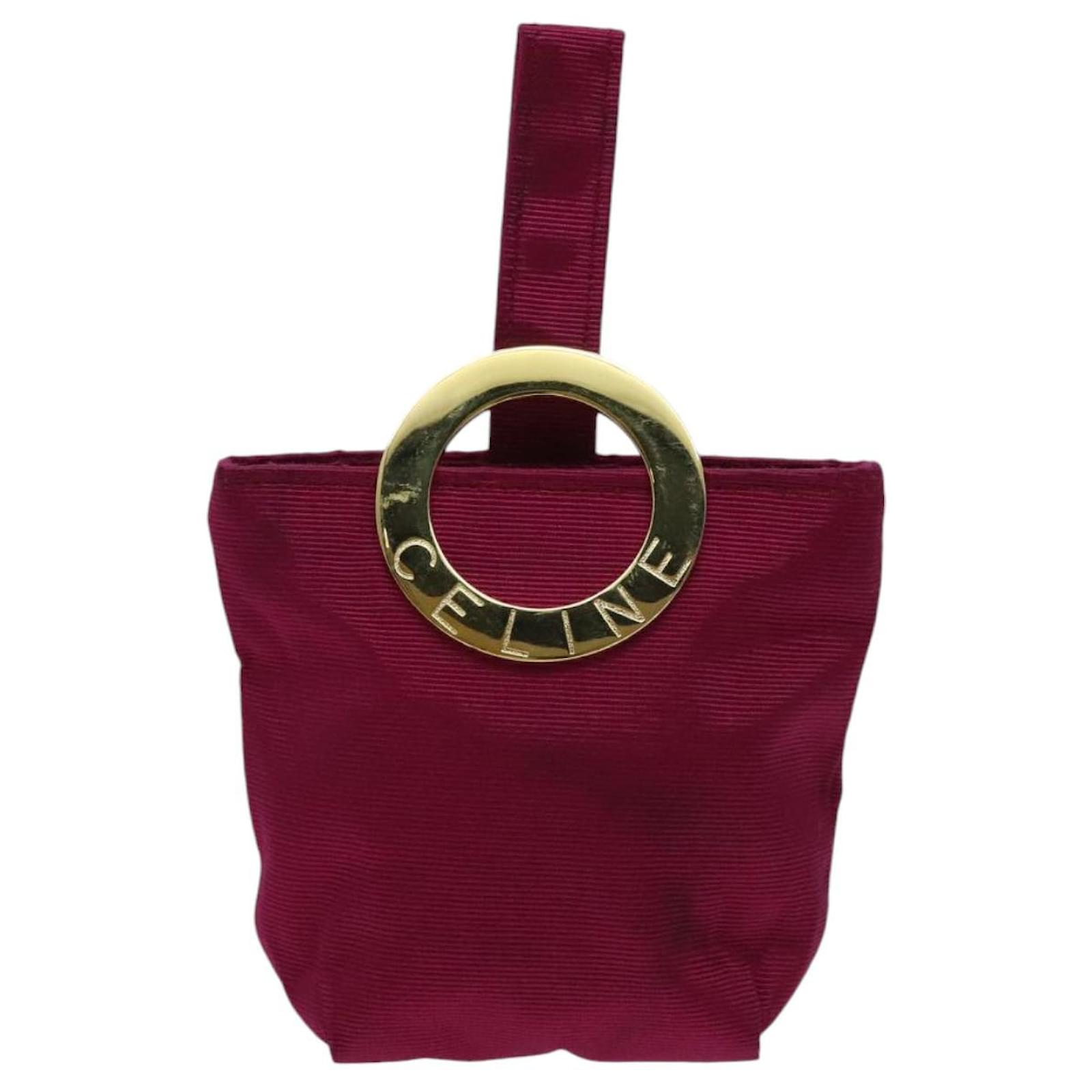 Céline Logo of the circle Pink Synthetic ref.1784584 - Joli Closet