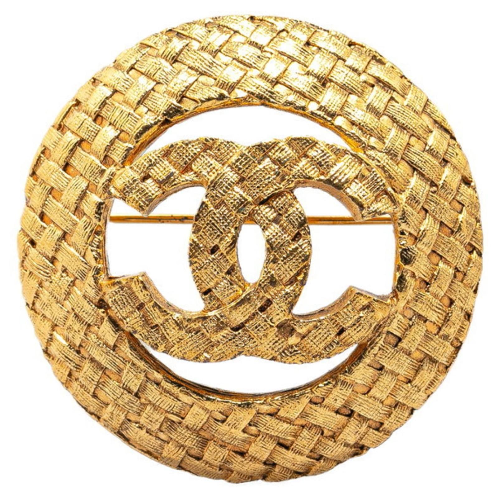 Chanel Coco Mark Golden Gold-plated ref.1784792 - Joli Closet