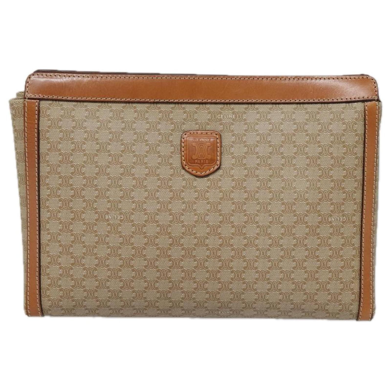 Céline Triomphe Vintage Beige Cloth ref.1785246 - Joli Closet