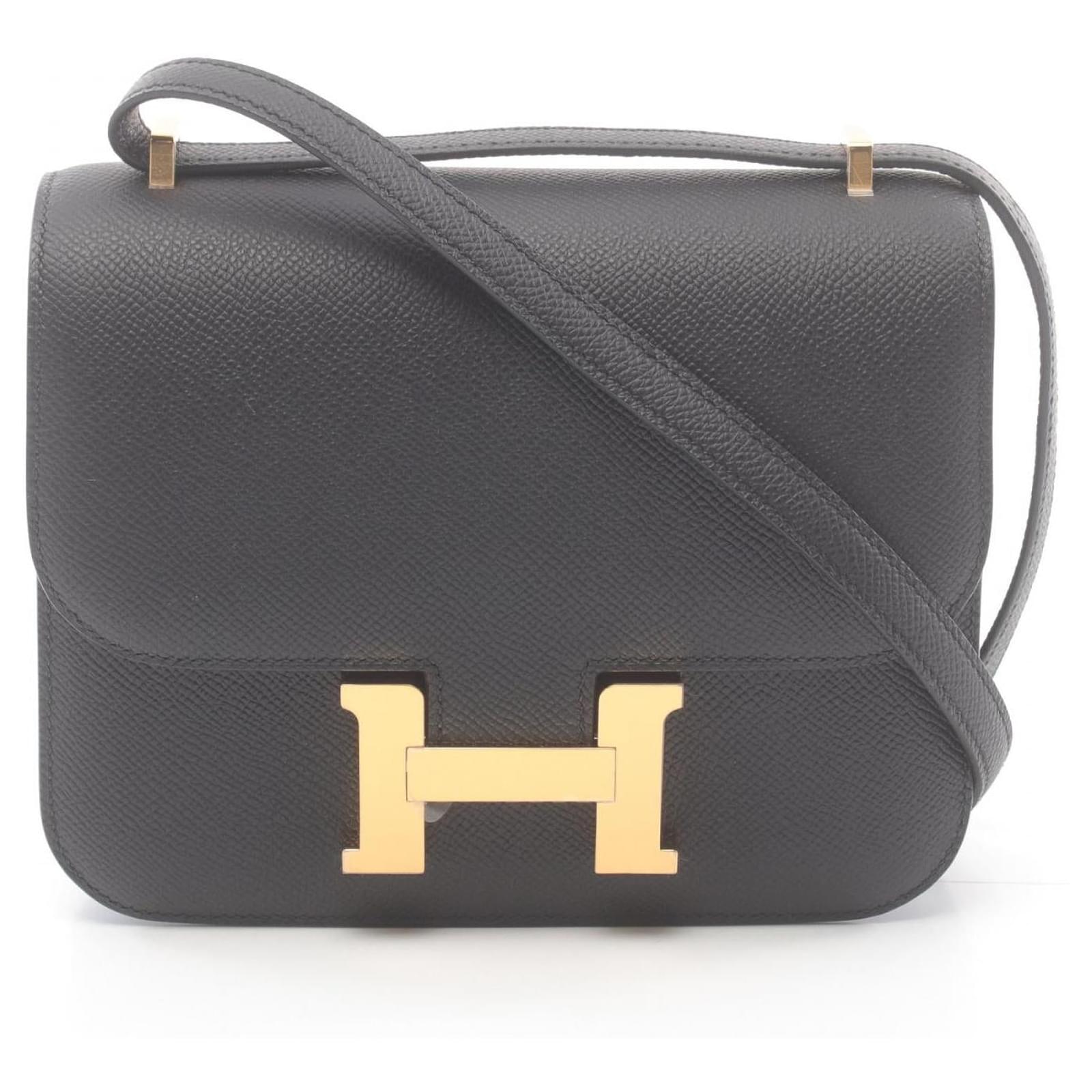 Hermès Hermes Constance 3 Mini Shoulder Bag Black (Sold) - Joli Closet