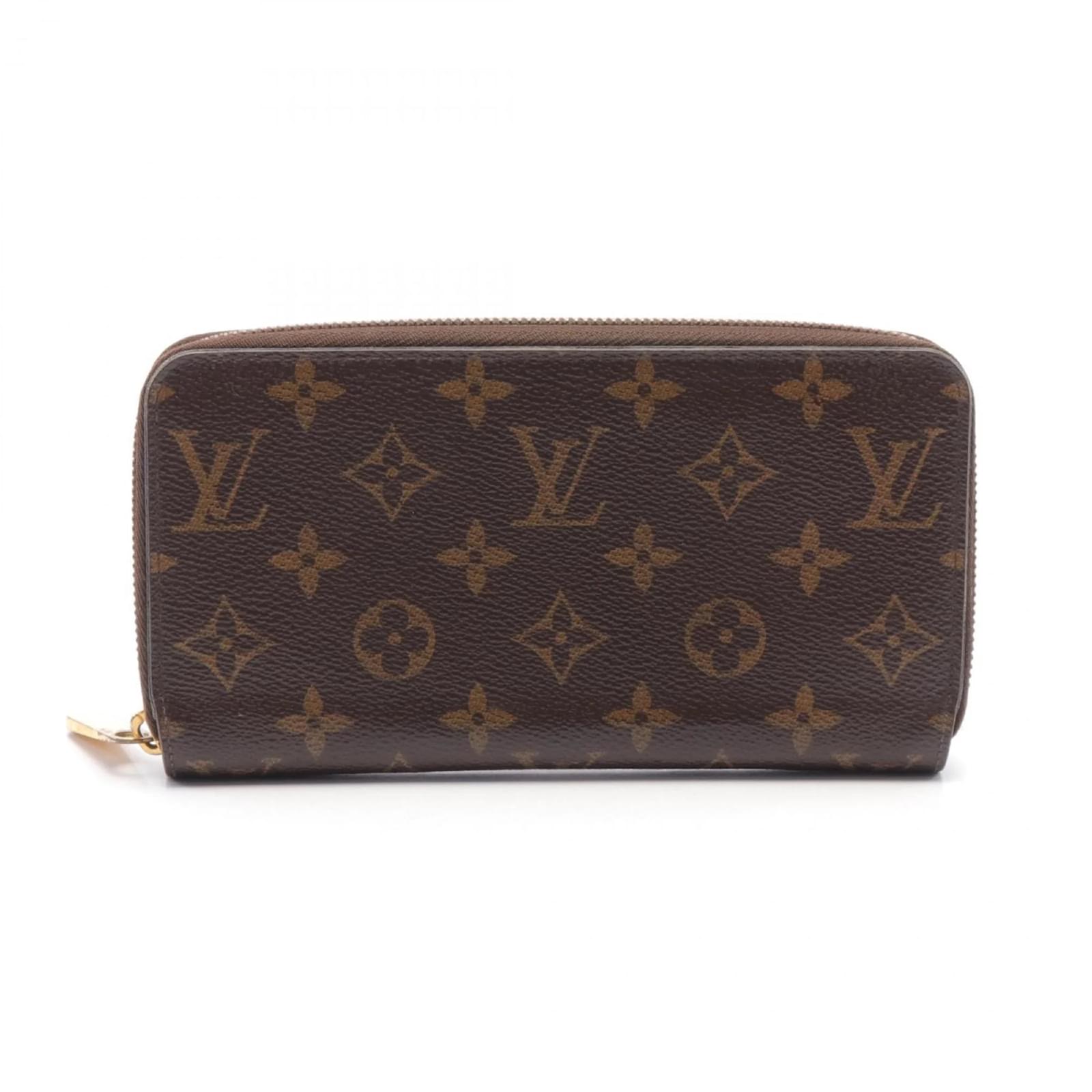 Louis Vuitton Brown Monogram Long Wallet Cloth ref.1789486 - Joli Closet