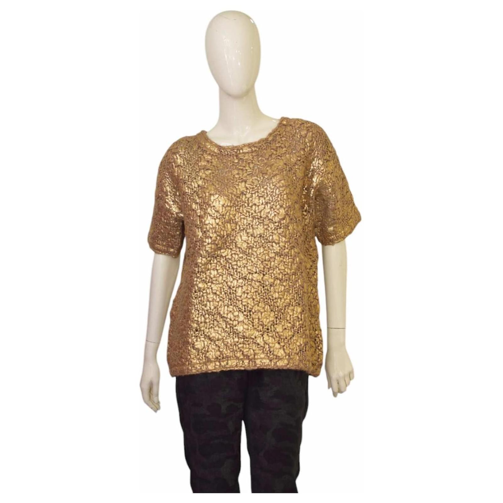 Moncler Tops Golden Wool ref.1789523 - Joli Closet