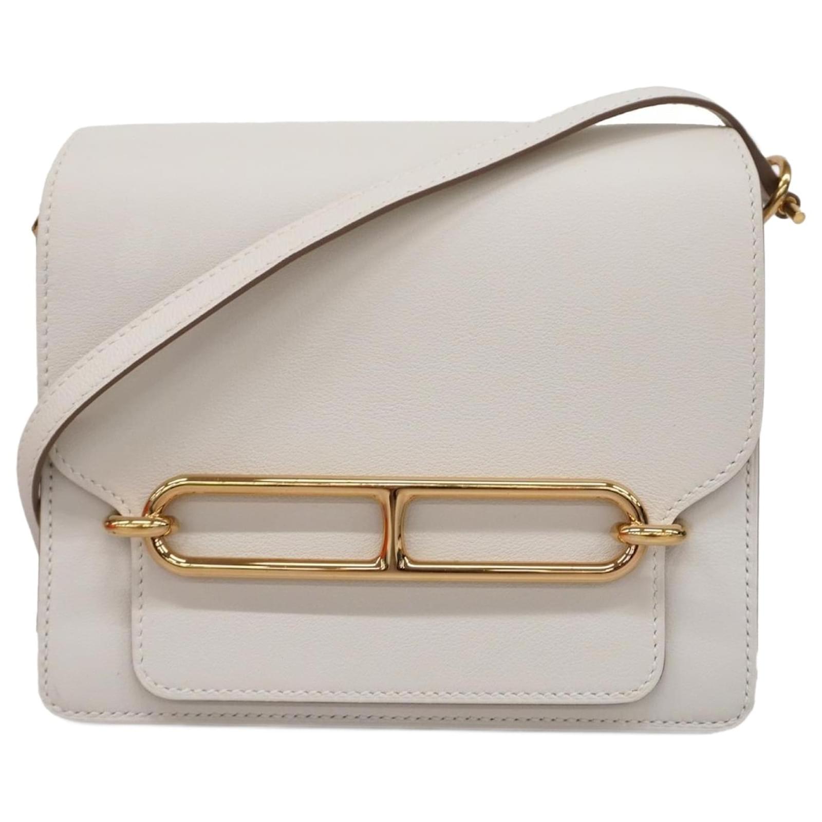 Hermès Hermes Shoulder Bag Louris Evercolor in Mushroom Champagne ref ...