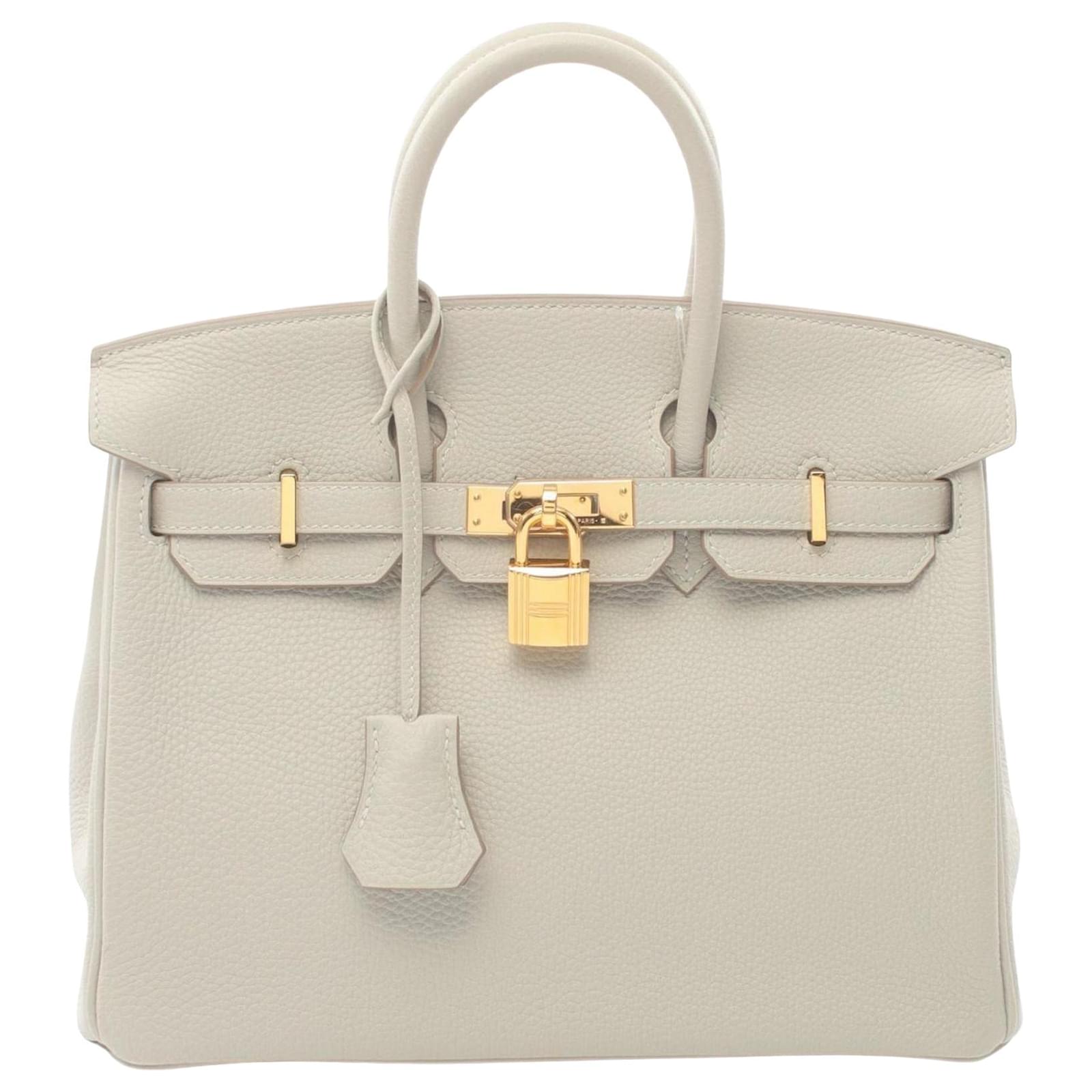 Hermès Birkin 25 Cream Leather ref.1790475 - Joli Closet