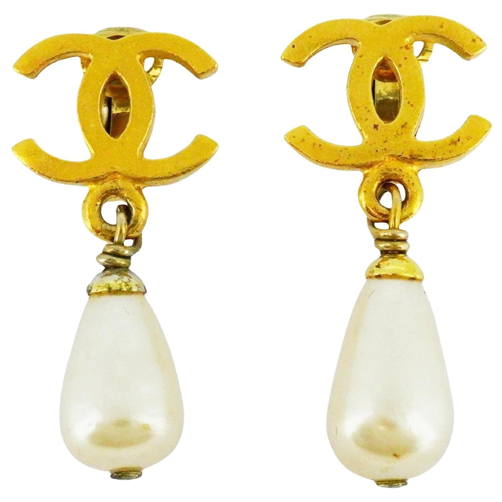 Chanel Coco Mark Golden Gold-plated ref.1791510 - Joli Closet