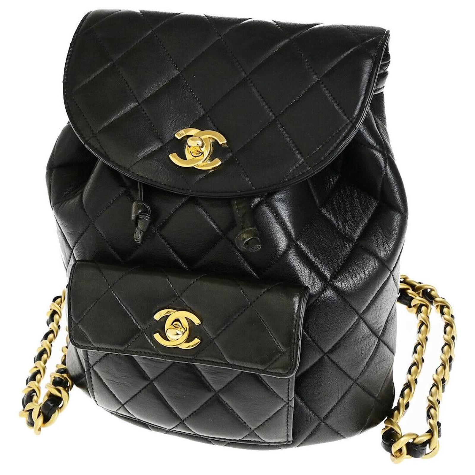 Chanel Coco Mark Black Leather ref.1791530 - Joli Closet