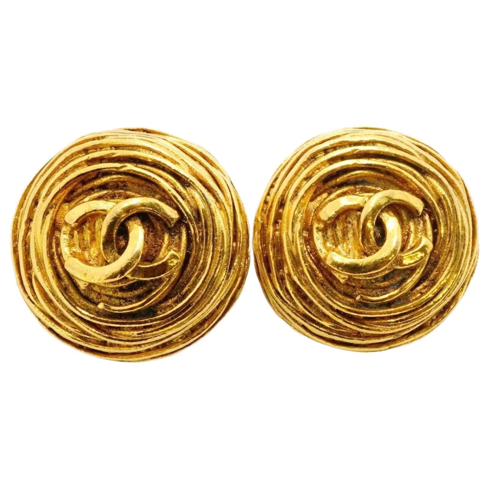 Chanel Coco Mark Golden Gold-plated ref.1791795 - Joli Closet