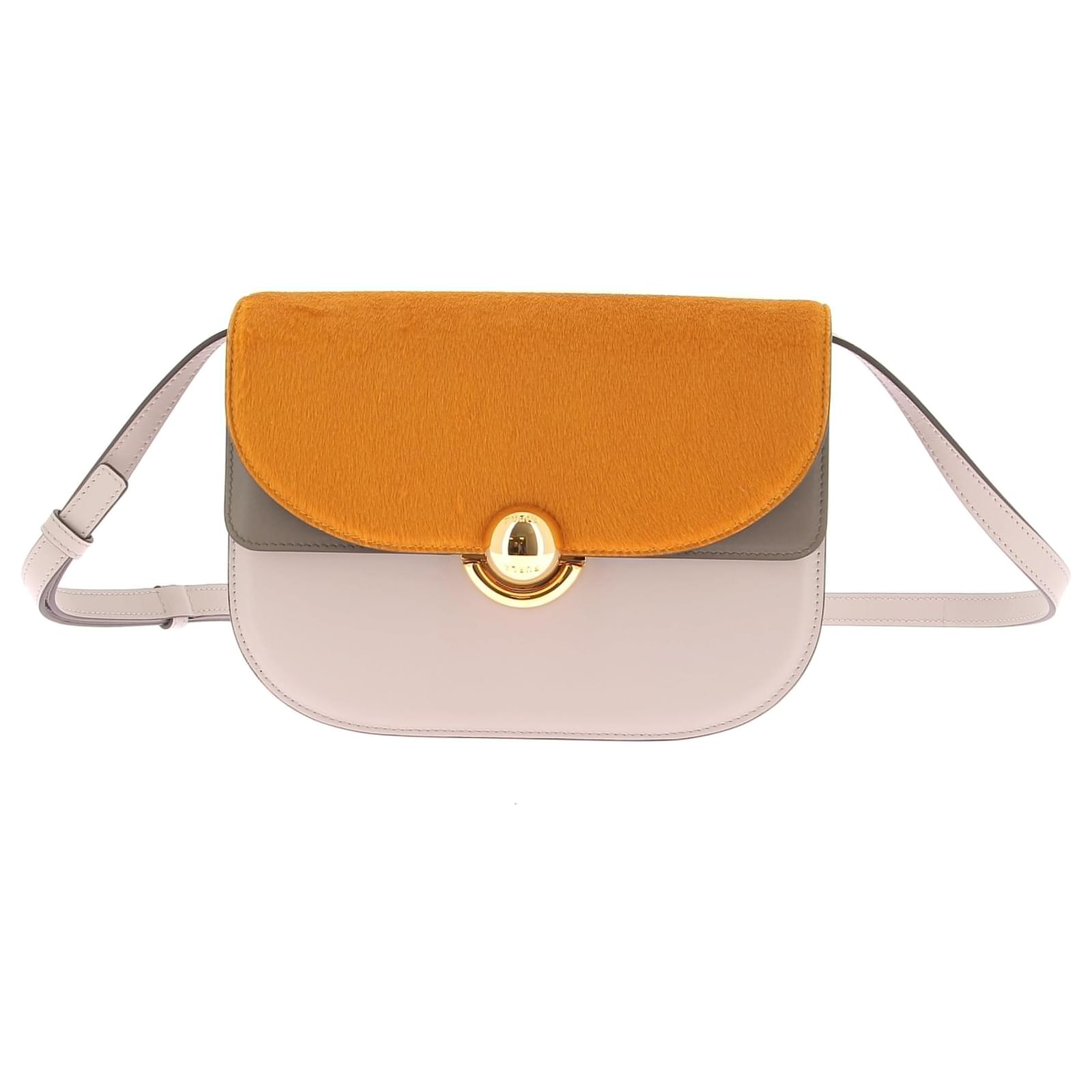 FURLA Handbags T. Leather Grey ref.1821637 - Joli Closet