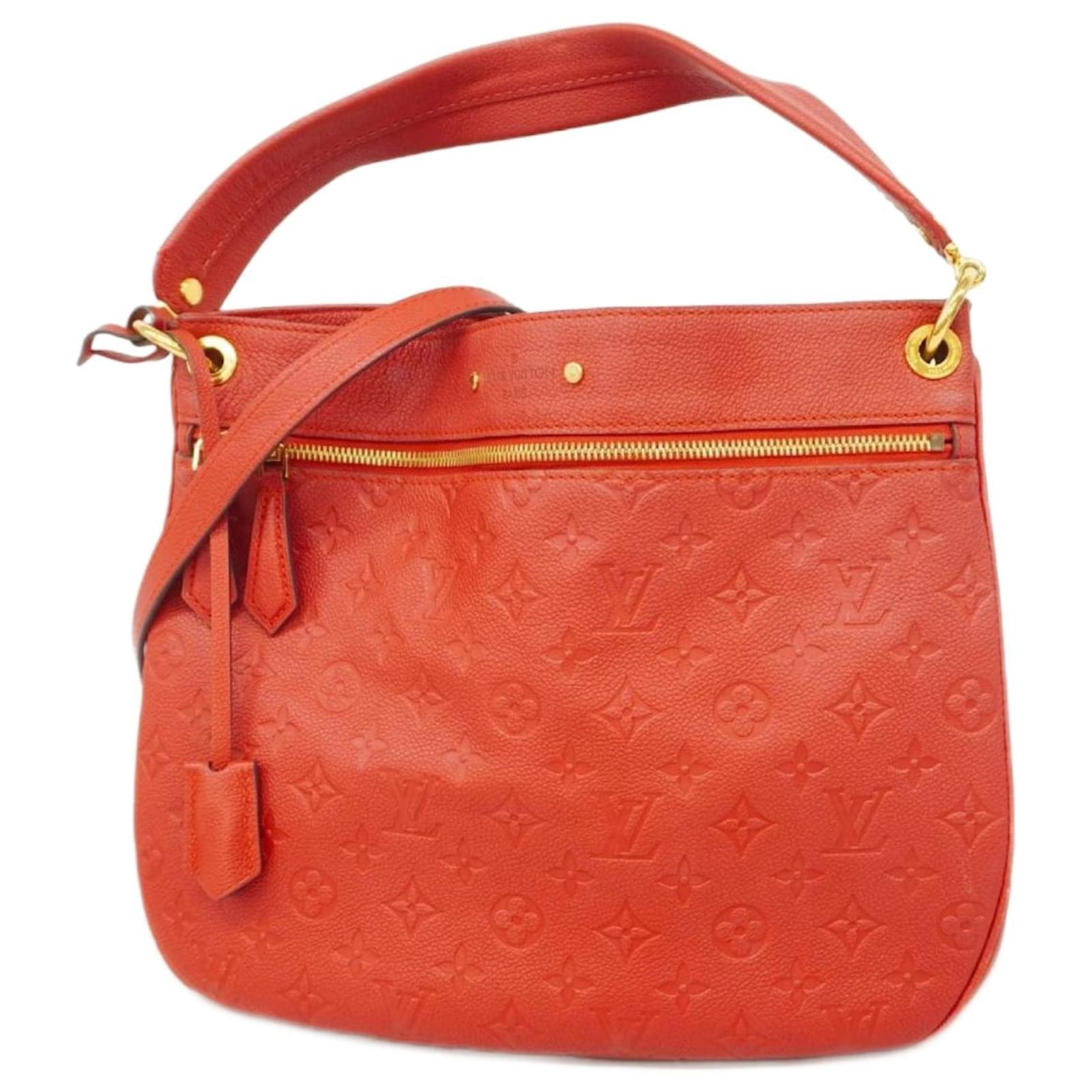 Louis Vuitton Monogram Empreinte Spontini Shoulder Bag Fuschia ref ...