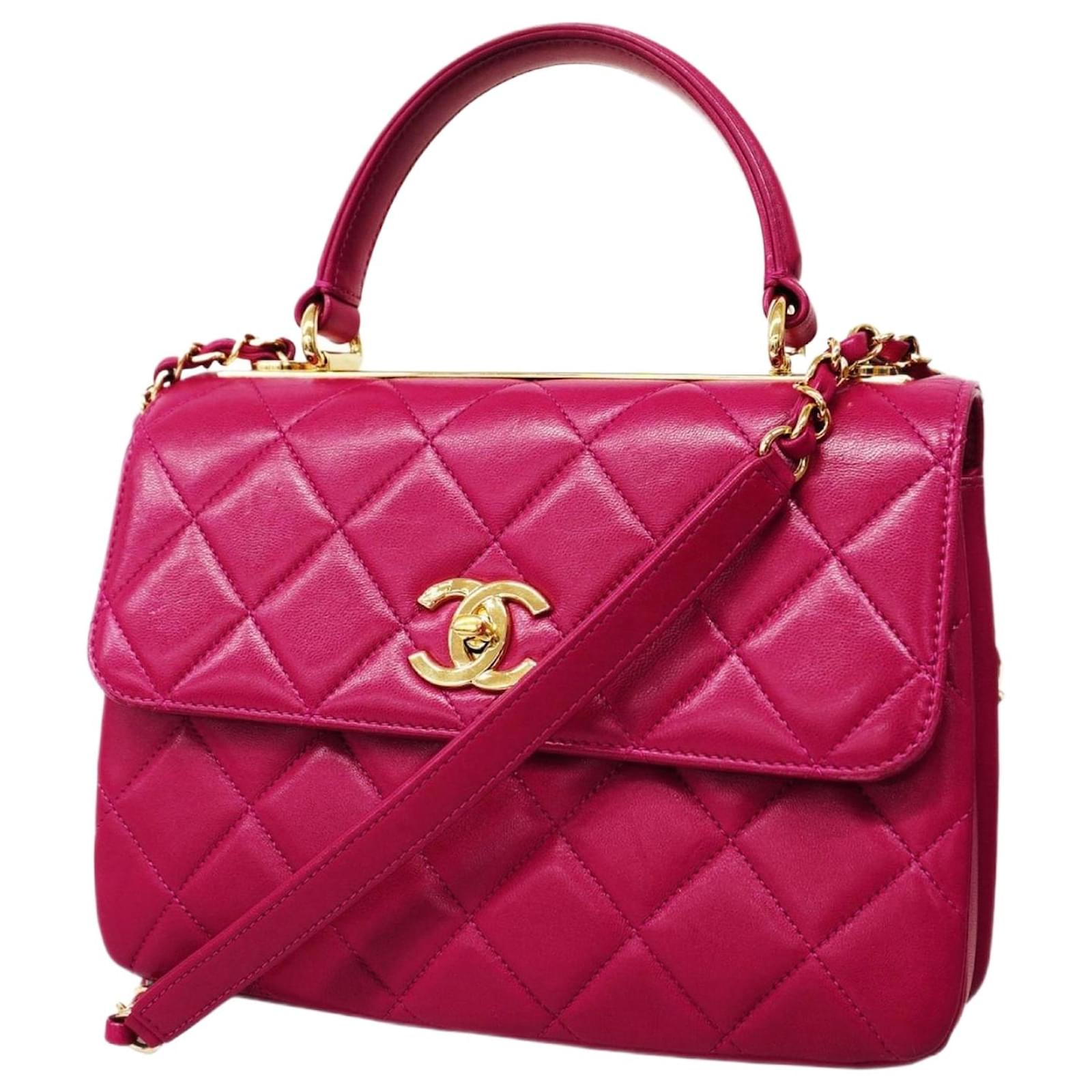 Chanel Flap bag Pink Leather ref.1829883 - Joli Closet