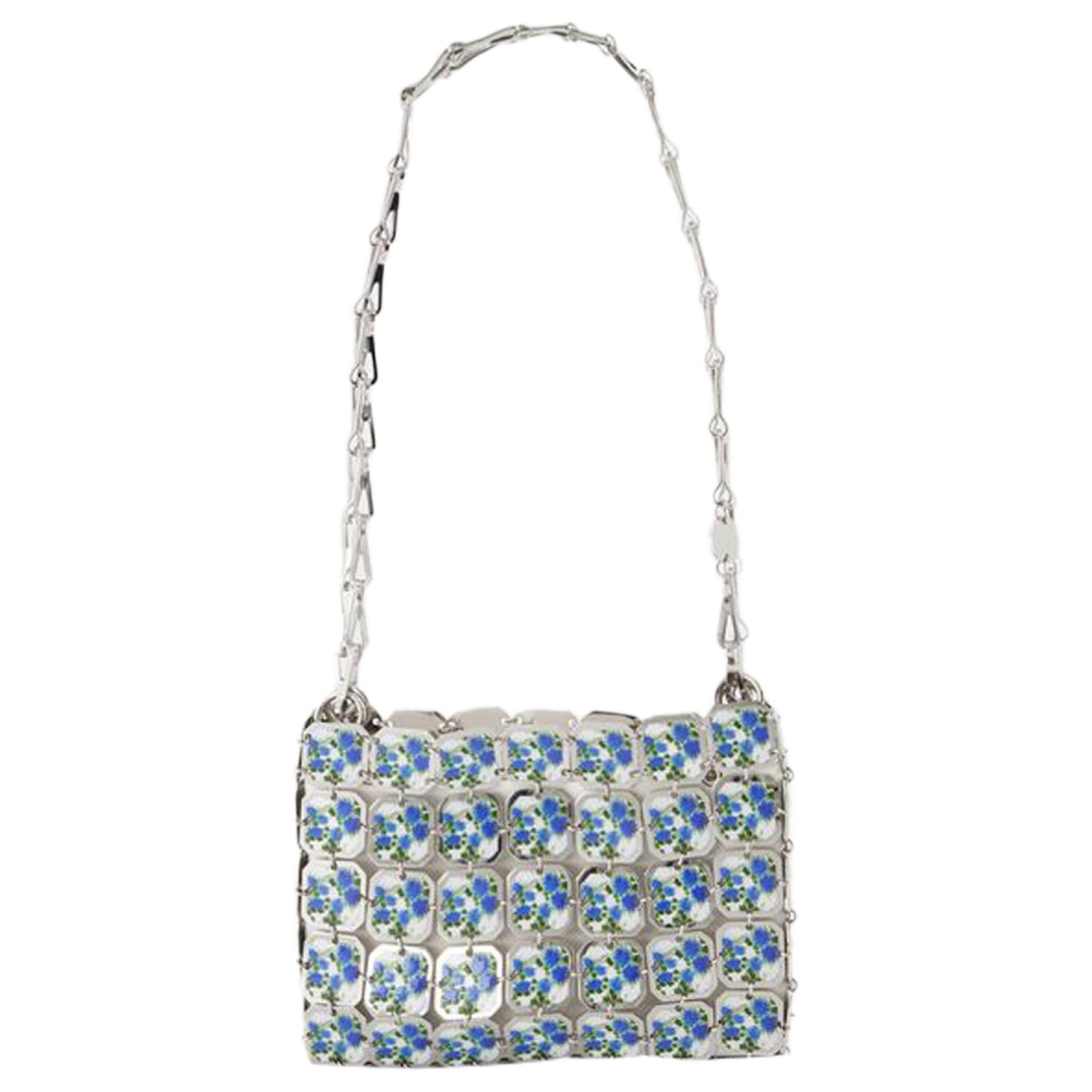 Paco Rabanne Purse - Rabanne - Metal - Silver Silvery Metallic ref ...