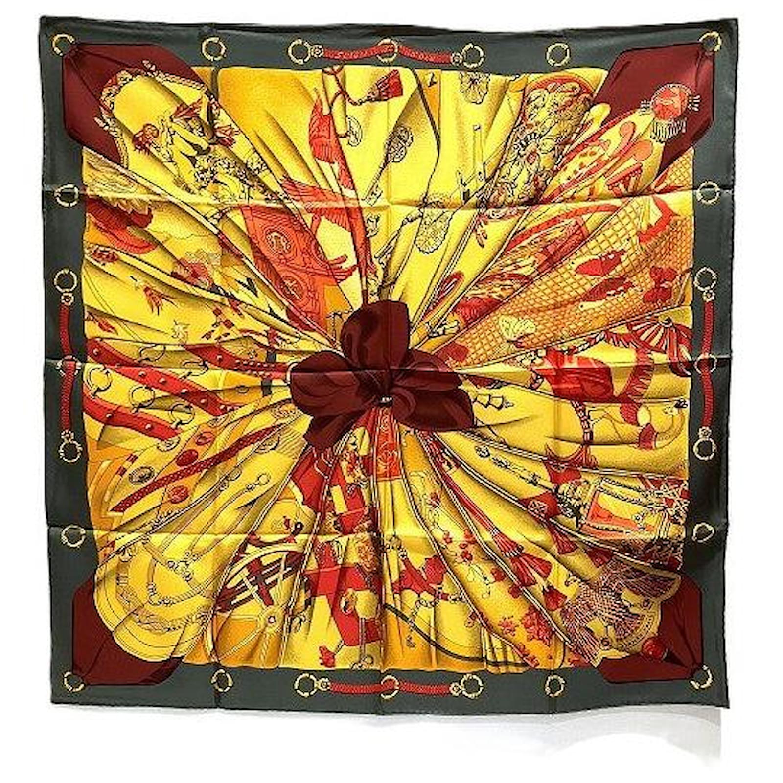 Hermès Hermes Silk Scarf Sun Design ref.1831433 - Joli Closet
