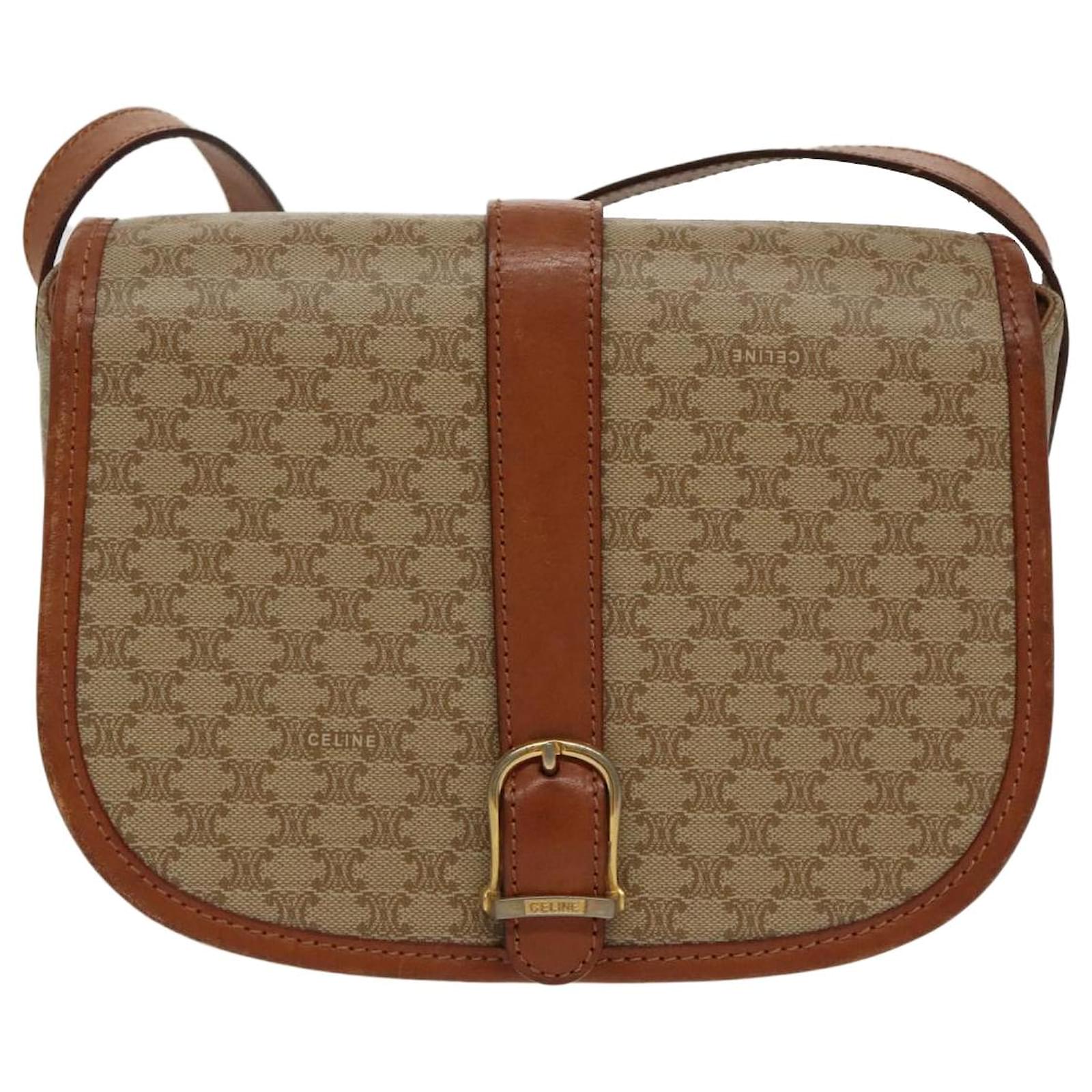 Céline Triomphe Vintage Beige Cloth ref.1838661 - Joli Closet