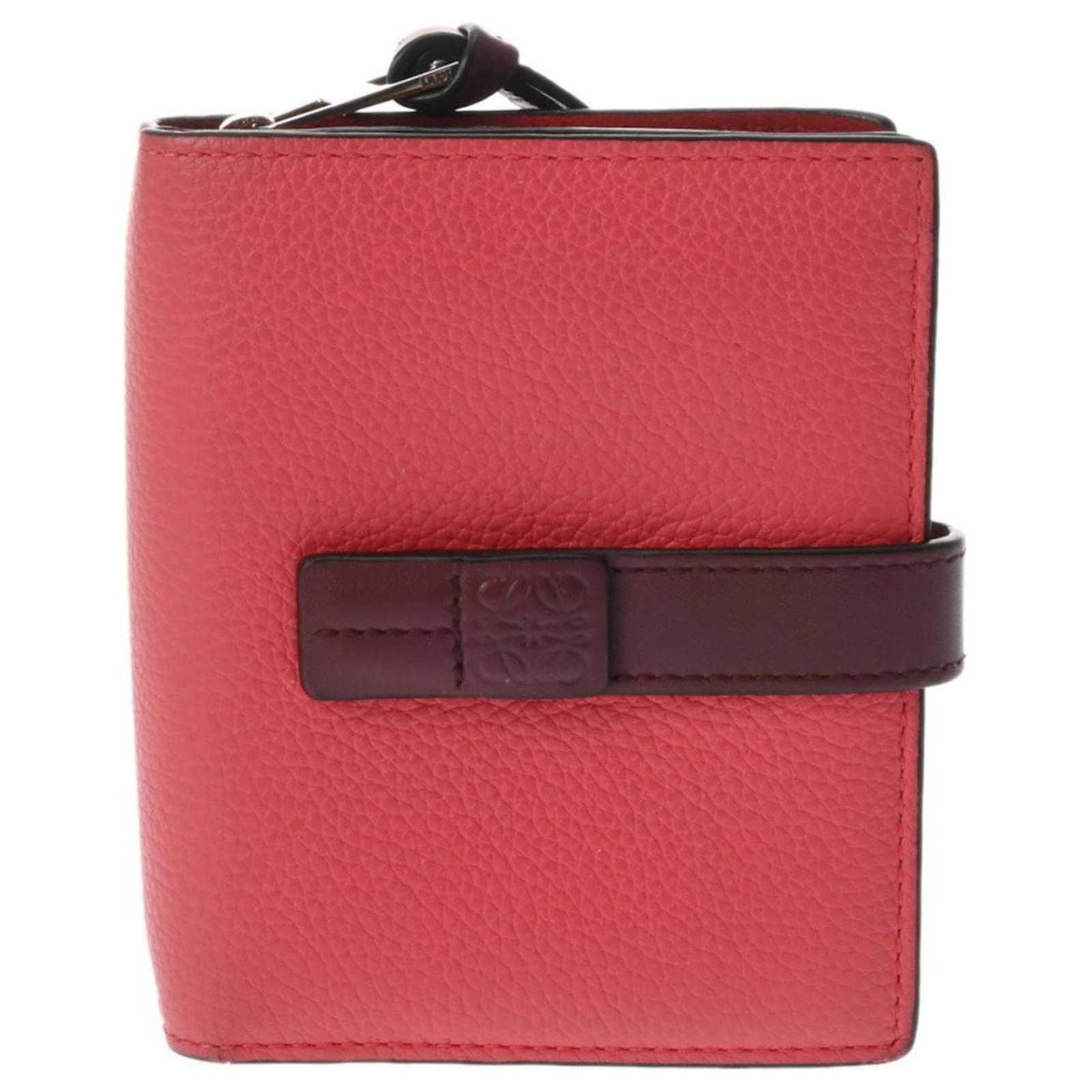 Loewe Compact Zip Wallet in Pink ref.1840700 - Joli Closet