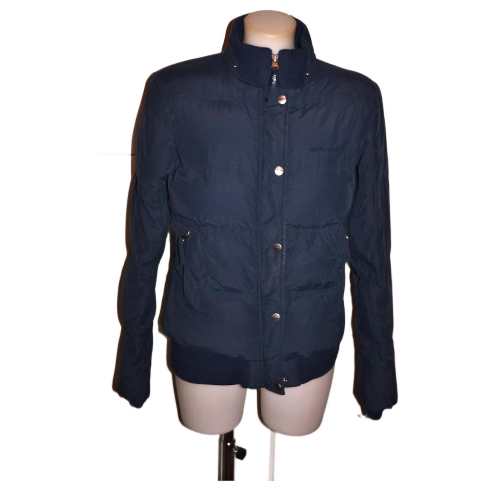 Woolrich down jacket Blue Synthetic Cotton ref.1841567 - Joli Closet