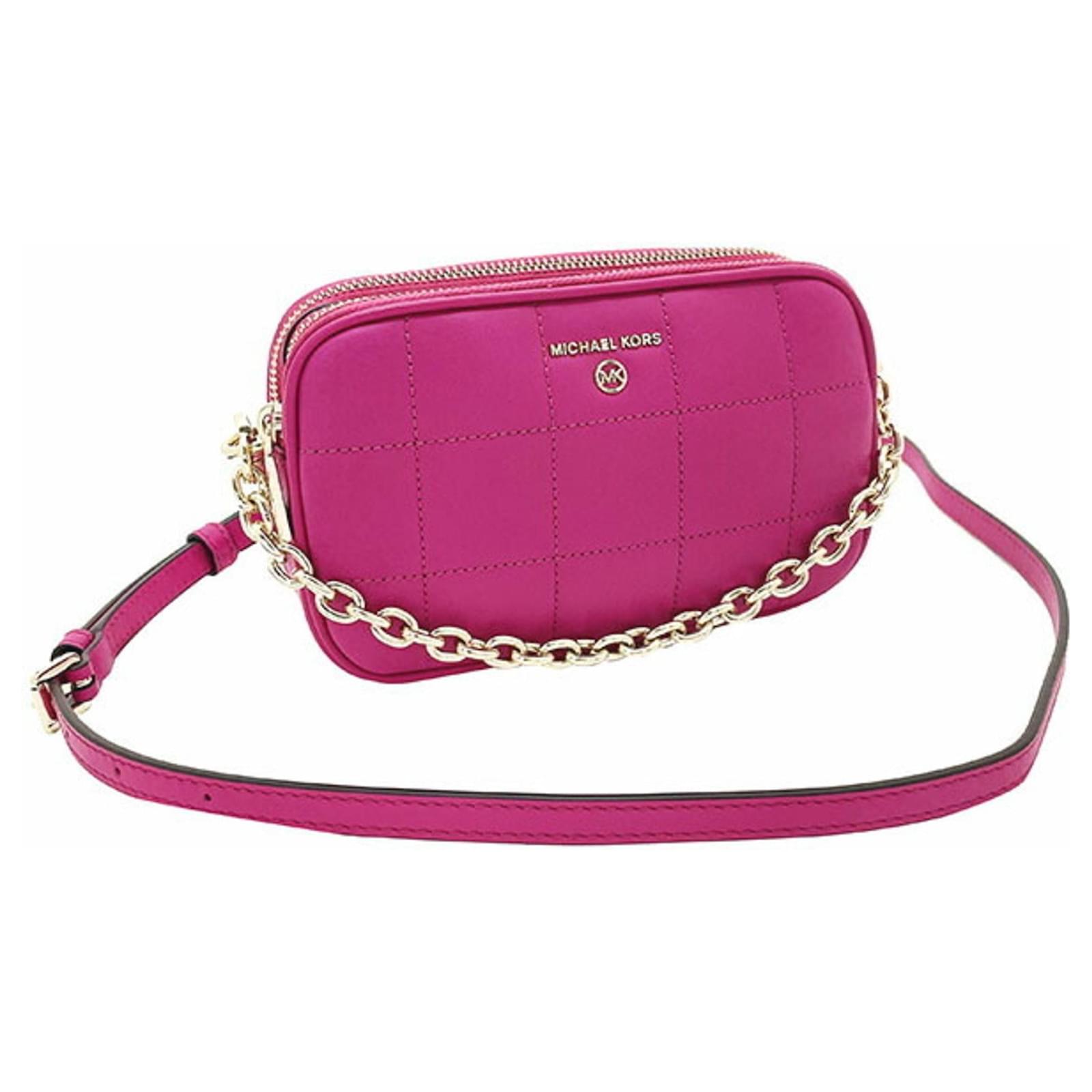 Michael Kors Jet set Purple Leather ref.1842001 - Joli Closet