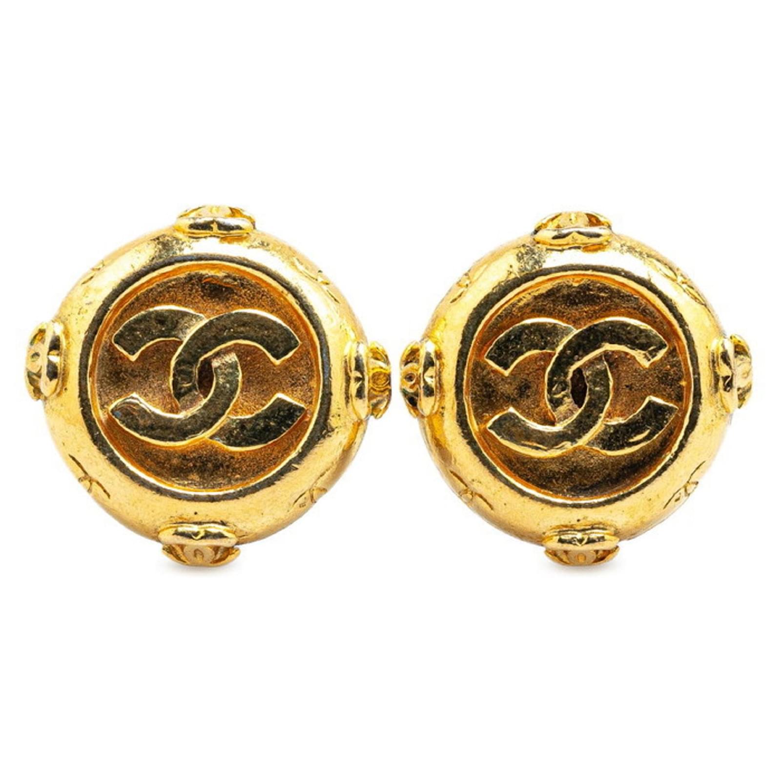 Chanel Coco Mark Golden Gold-plated ref.1842191 - Joli Closet