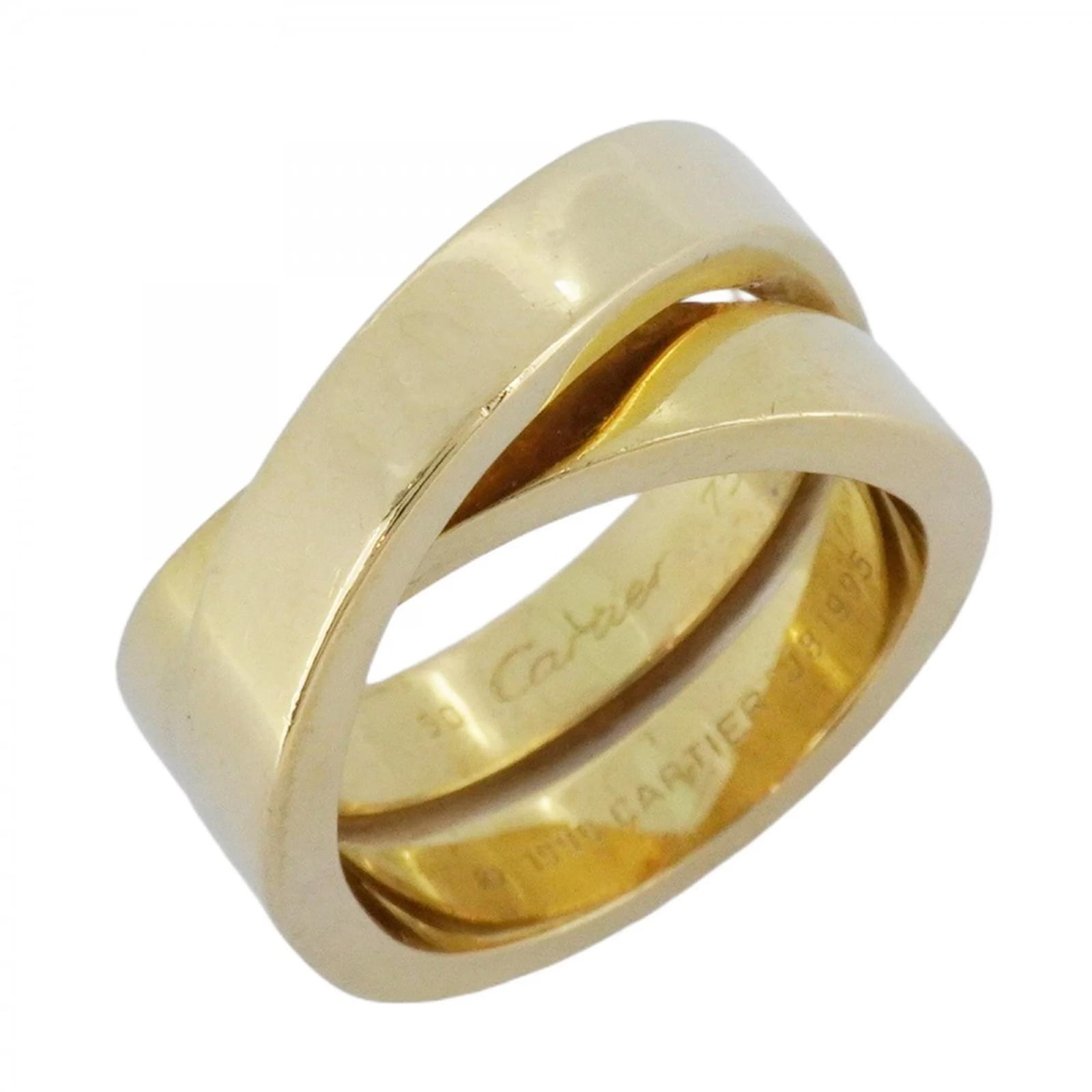 Cartier Esprit de Paris K18YG Yellow Gold Band Ring ref.1843160 - Joli Closet