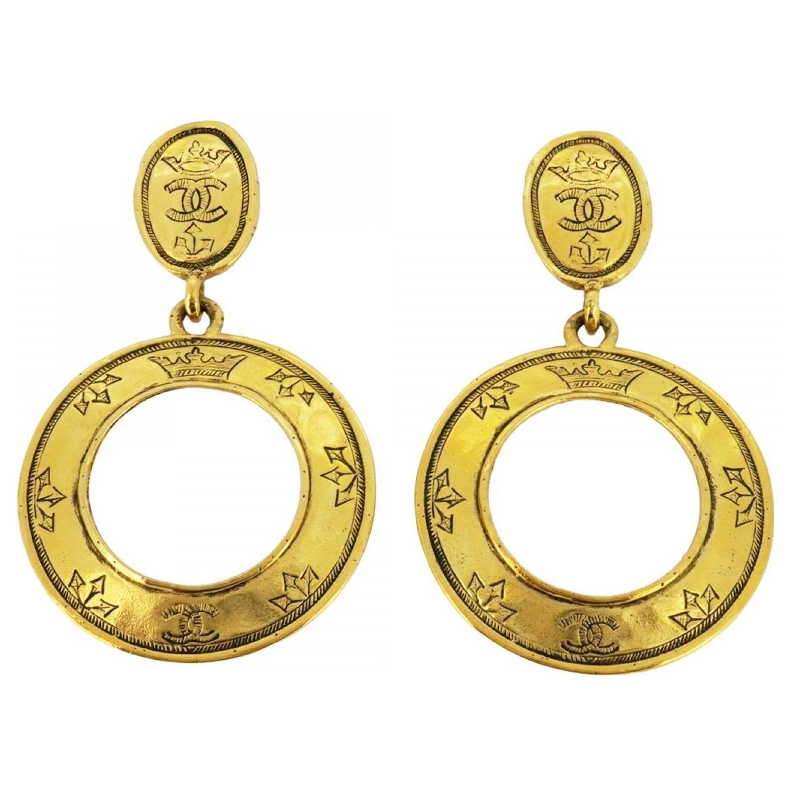 Chanel Coco Mark Golden Gold-plated ref.1853769 - Joli Closet