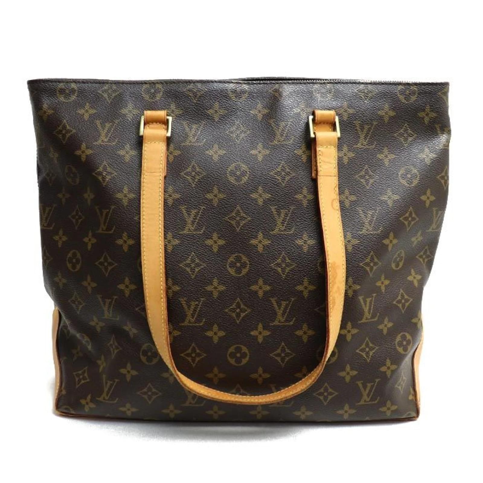 Louis Vuitton Monogram Caba Maison Tote Bag Brown Patent leather ref ...