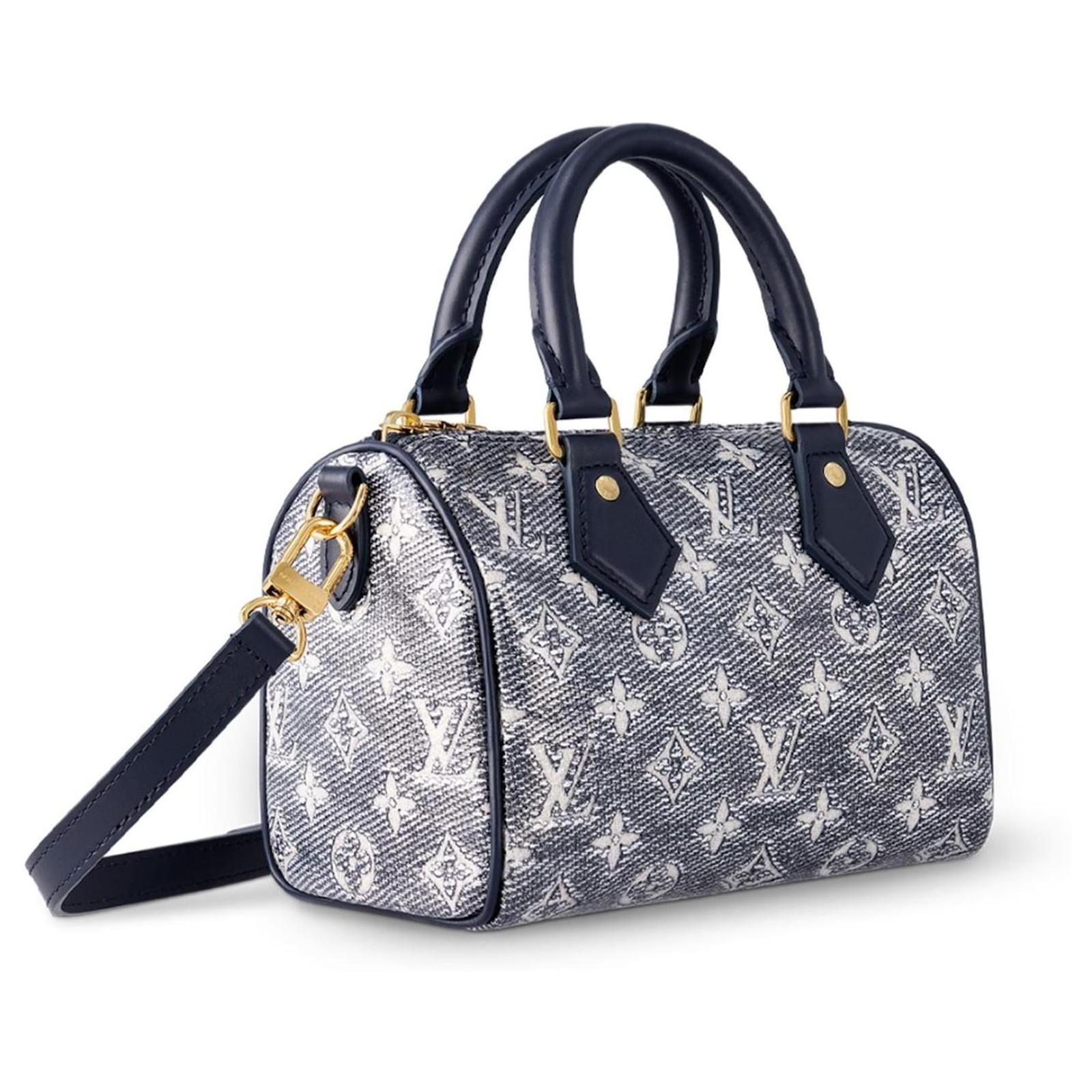 Louis Vuitton LV Speedy 20 monoglam Grey Cloth ref.1855292 - Joli Closet