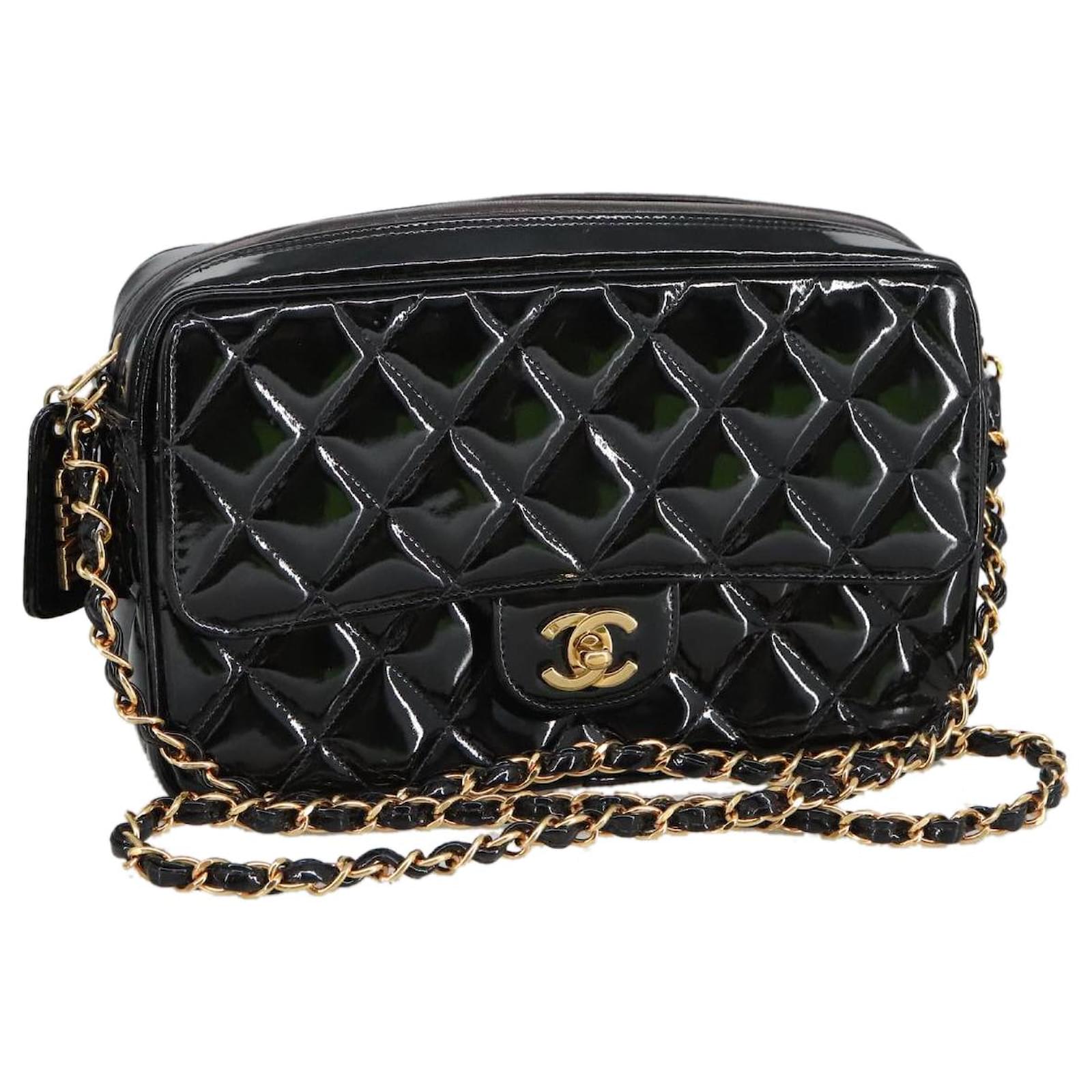 Chanel Classic Flap Black Patent leather ref.1858123 - Joli Closet