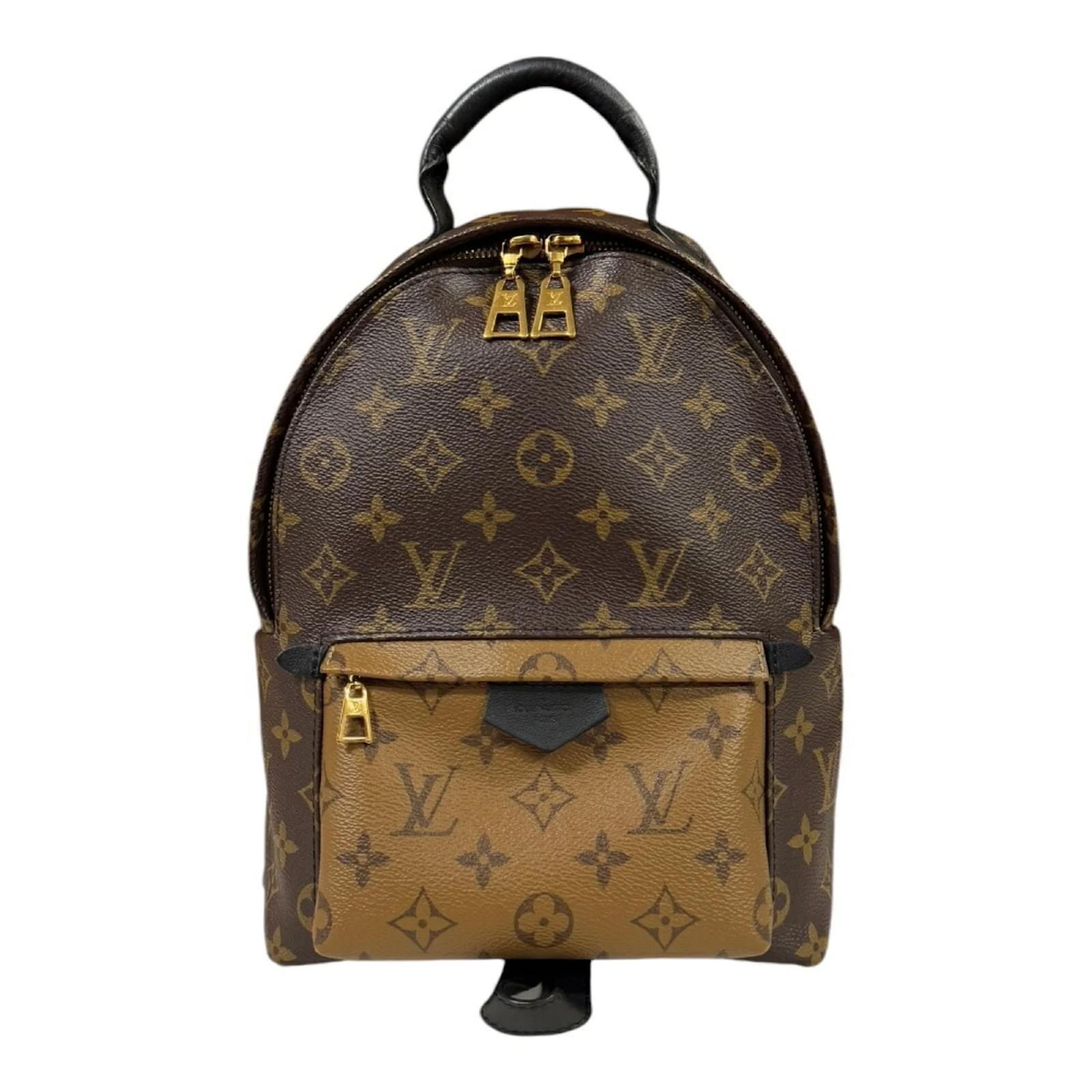 Louis Vuitton Palm Springs PM Monogram Reverse Backpack Brown Patent ...