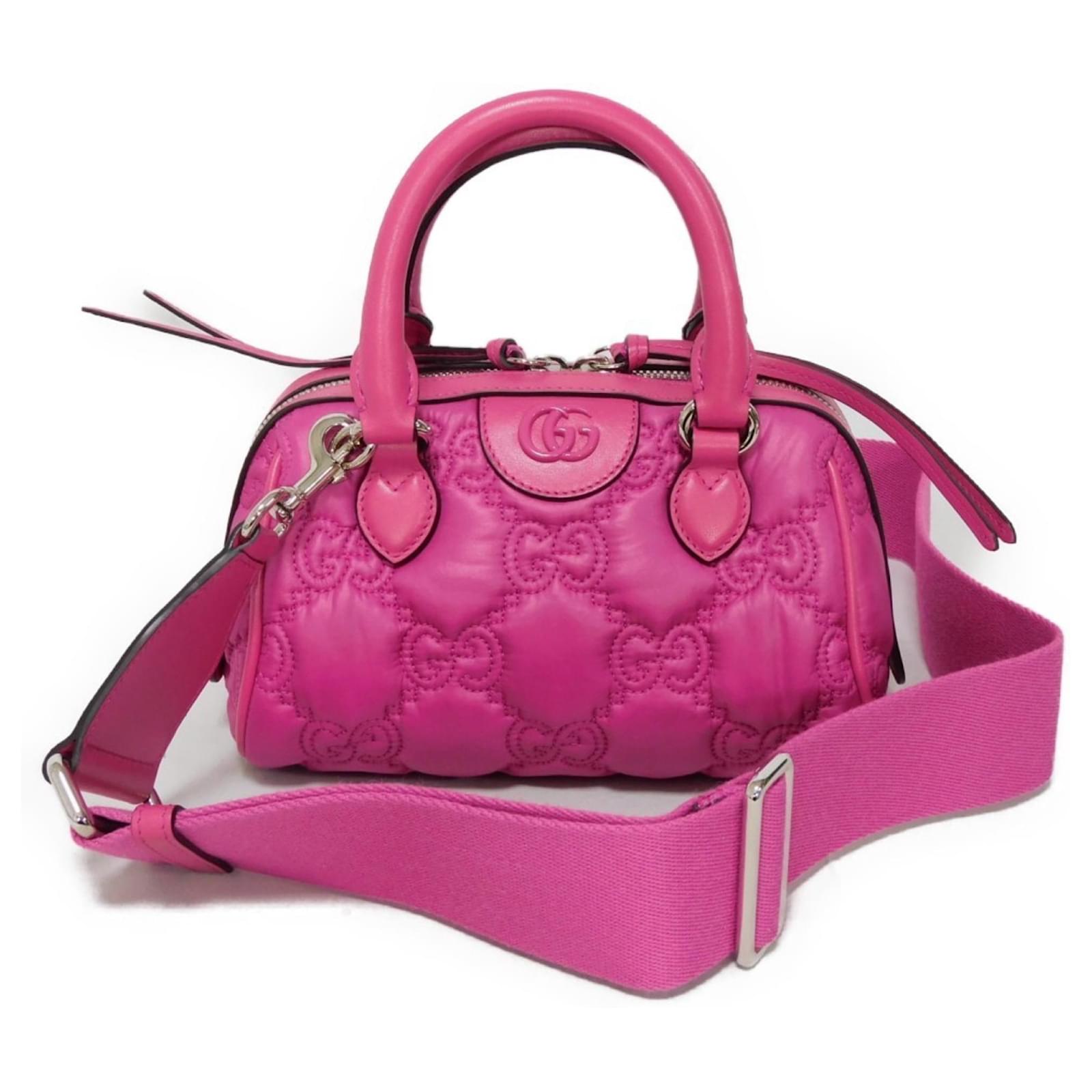 Gucci Pink Nylon Handbag ref.1861749 - Joli Closet