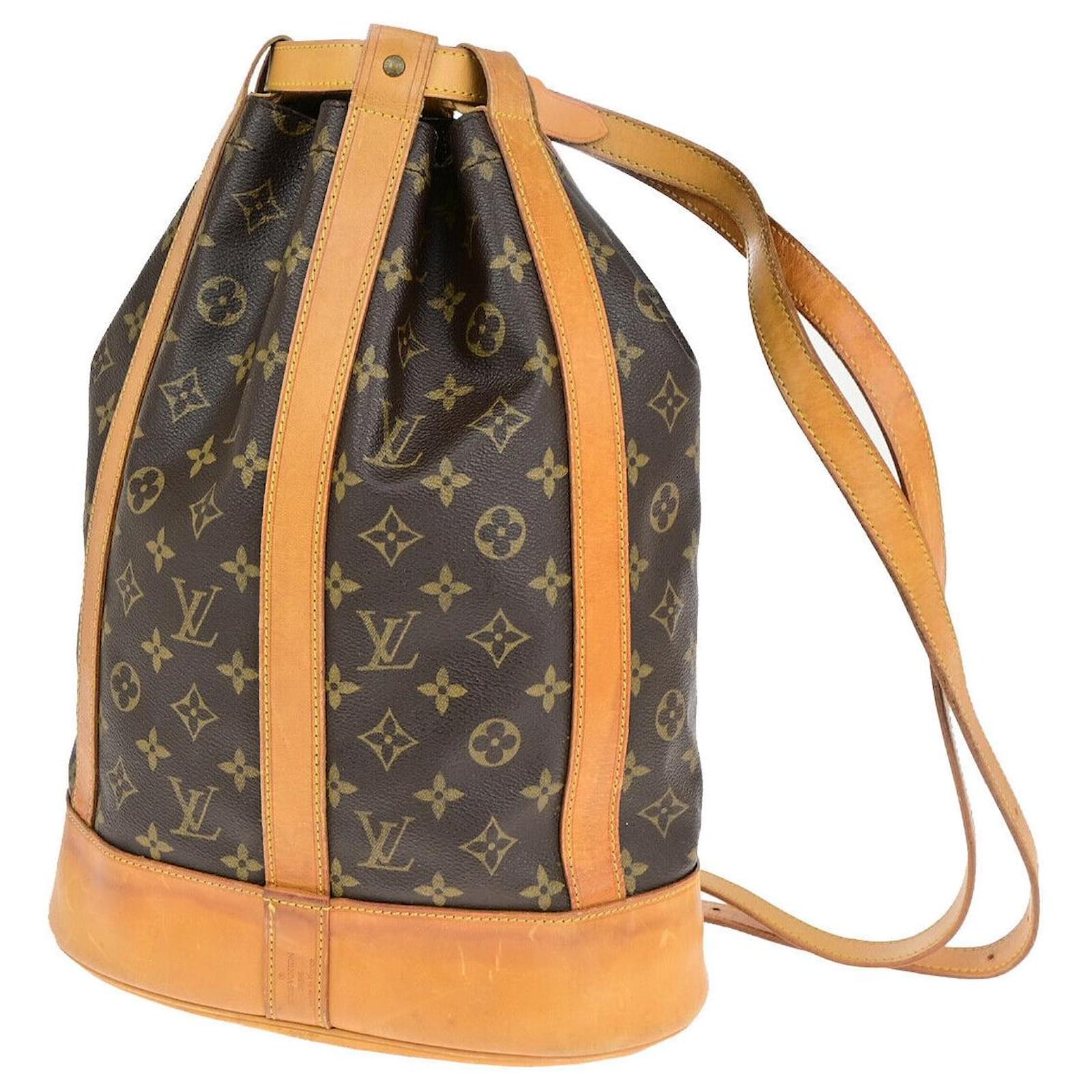 Louis Vuitton Randonnée Brown Cloth ref.1863401 - Joli Closet