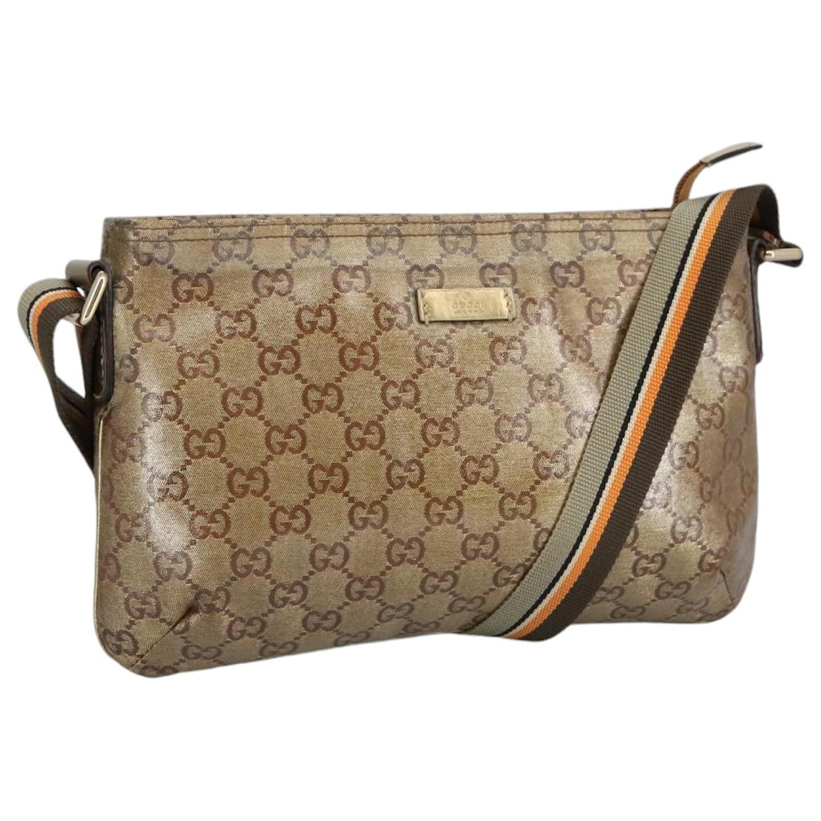 Handbags Gucci Brown Cloth ref.JC1864920 (Sold) - Joli Closet