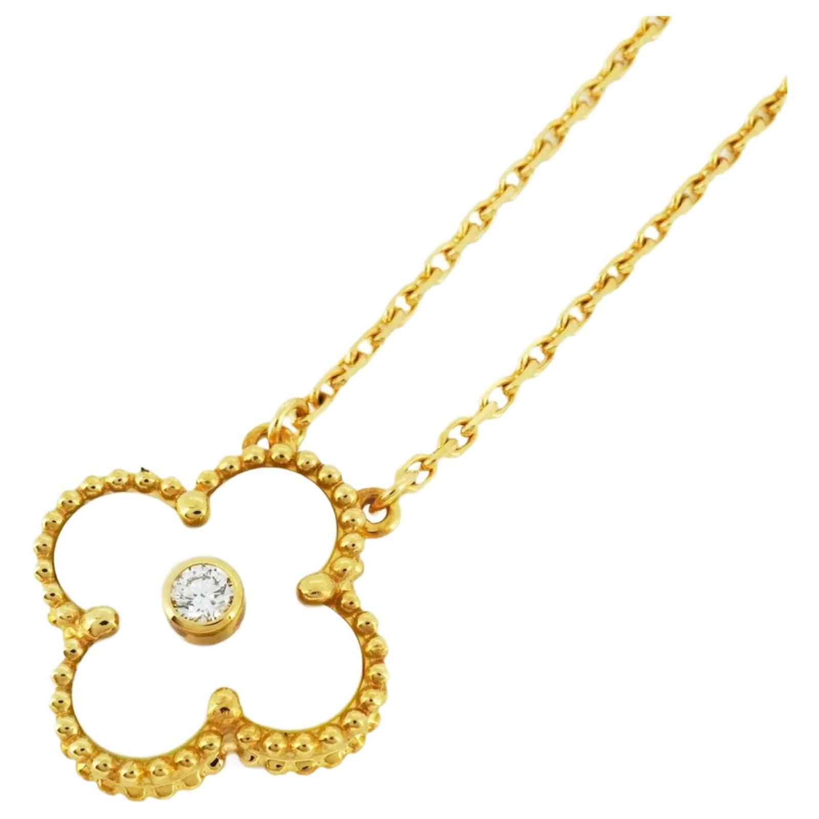 Collier Alhambra de Van Cleef & Arpels Or jaune ref.1873461 - Joli Closet