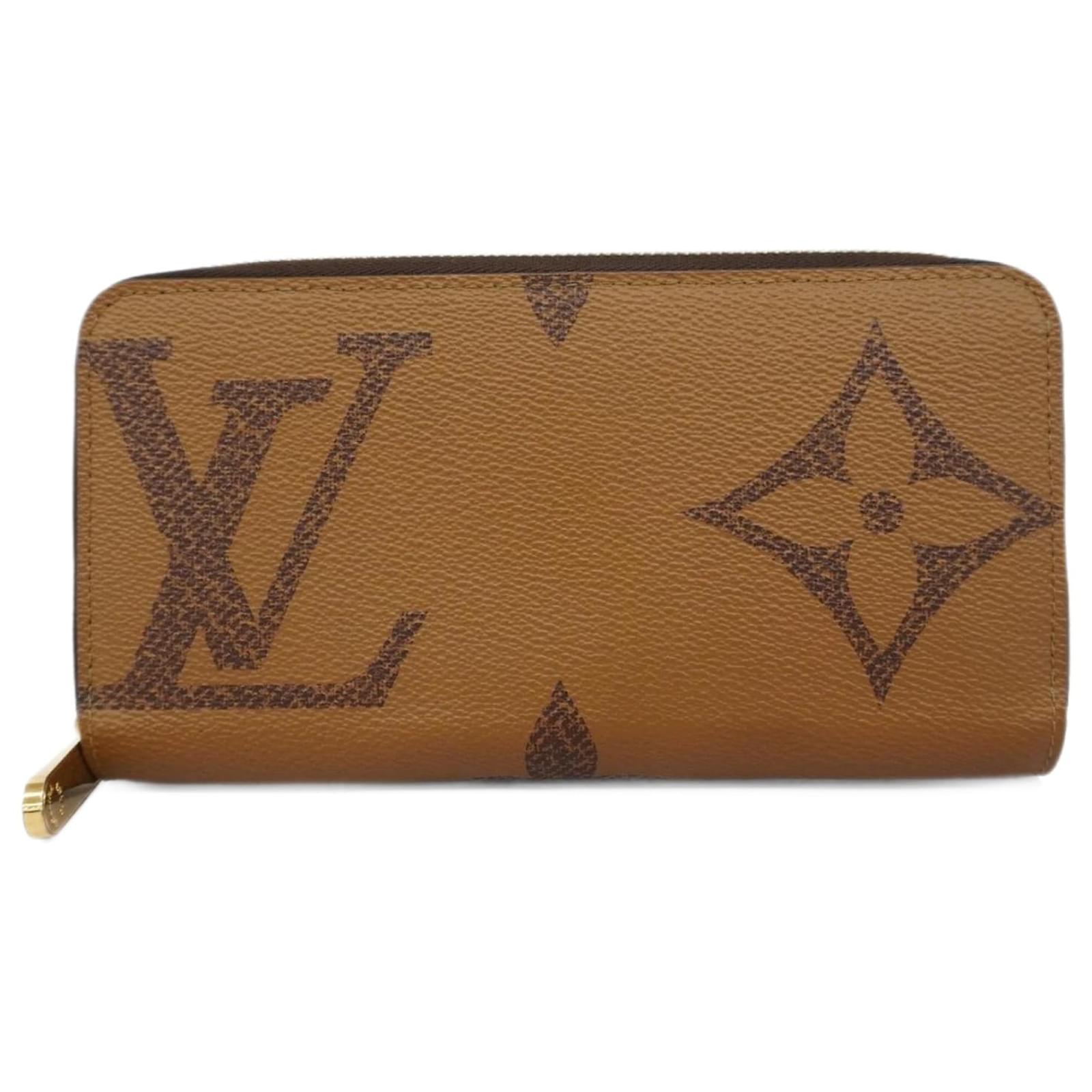 Louis Vuitton Long Wallet Monogram Giant Zippy Brown ref.1873845 - Joli ...