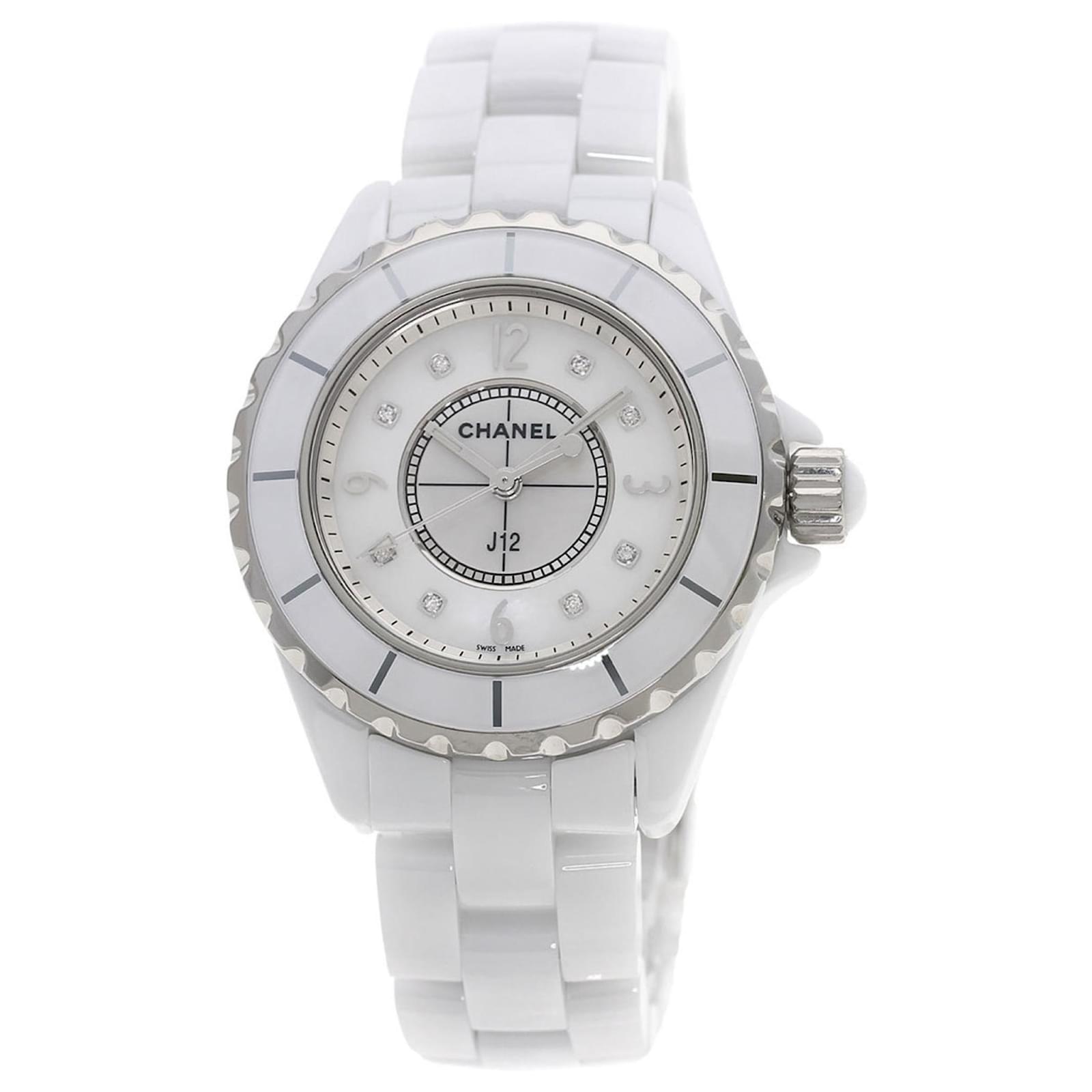Chanel H2422 J12 Diamond Ceramic Wristwatch ref.1874871 - Joli Closet