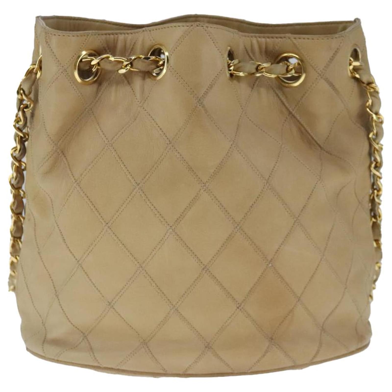 Chanel Cc Beige Pony-style calfskin ref.1879104 - Joli Closet