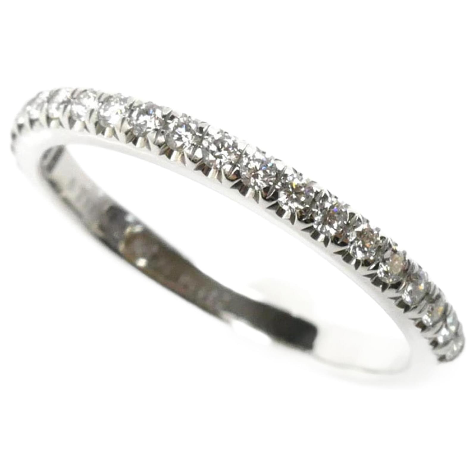 Tiffany & Co. Platinum 950 Solest Half Circle Ring ref.1881153 - Joli ...