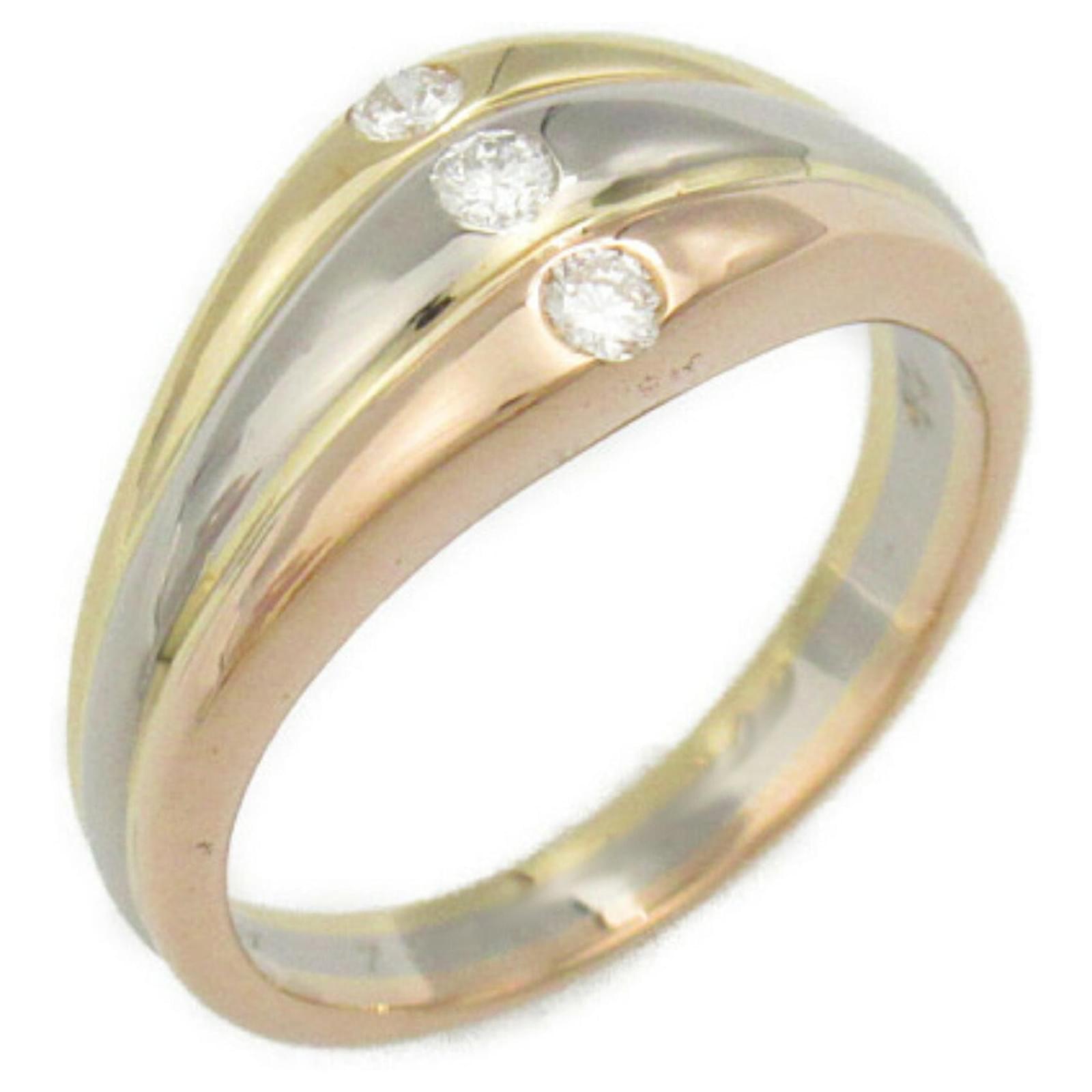 Cartier Three Color Golden White gold ref.1881305 - Joli Closet