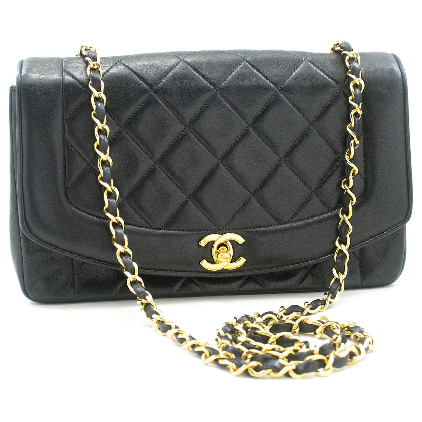 Chanel Diana Black Leather ref.1883405 - Joli Closet