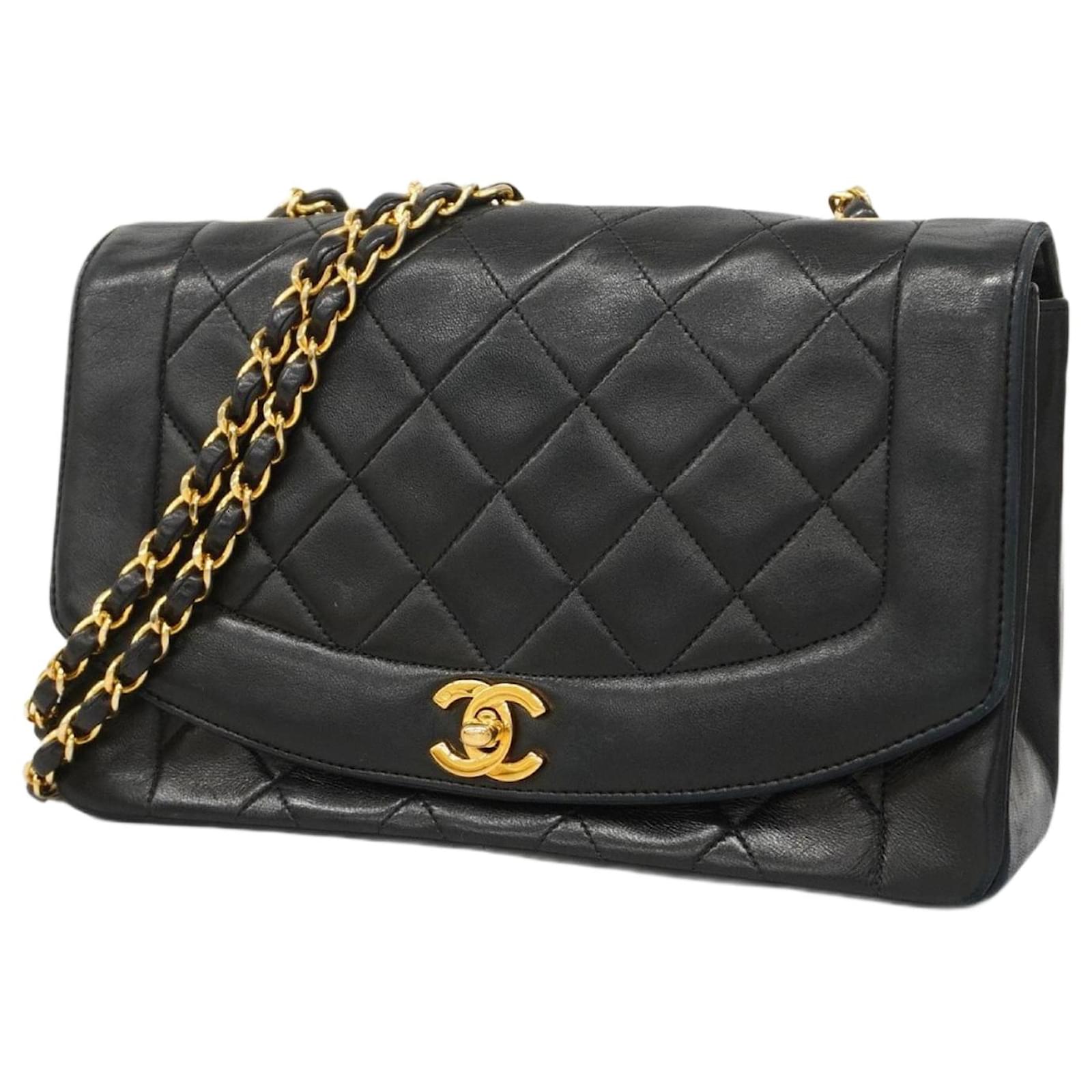 Chanel Diana Black Leather ref.1884237 - Joli Closet