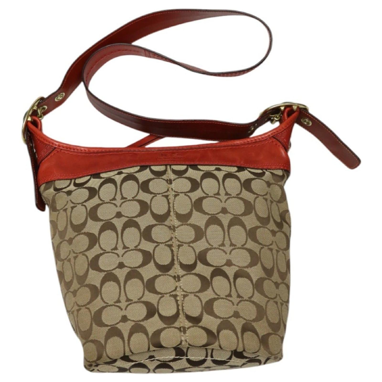 Coach Signature Beige Cloth ref.1885497 - Joli Closet