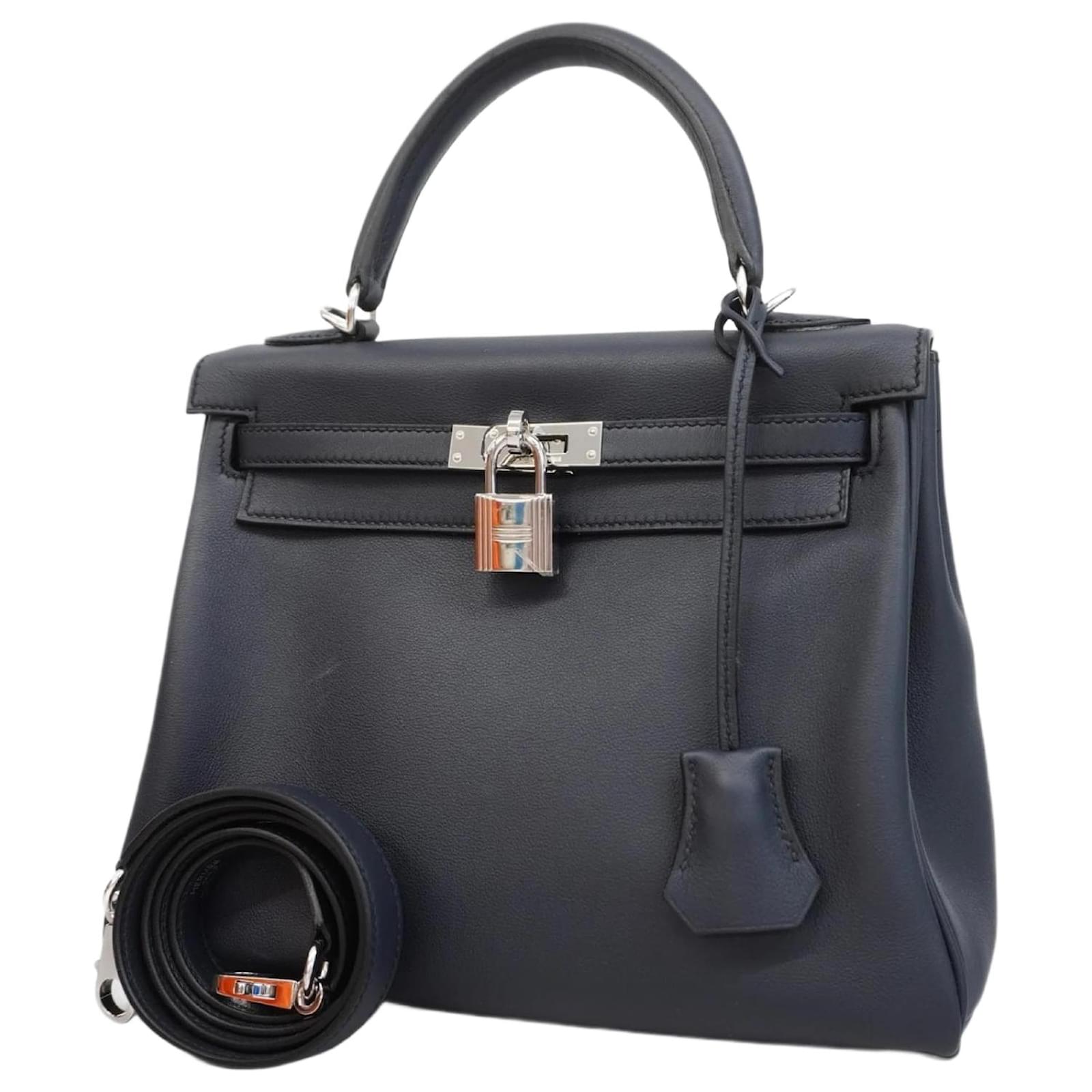 Hermès Hermes Kelly 25 Handbag in Blue Indigo (Sold) - Joli Closet