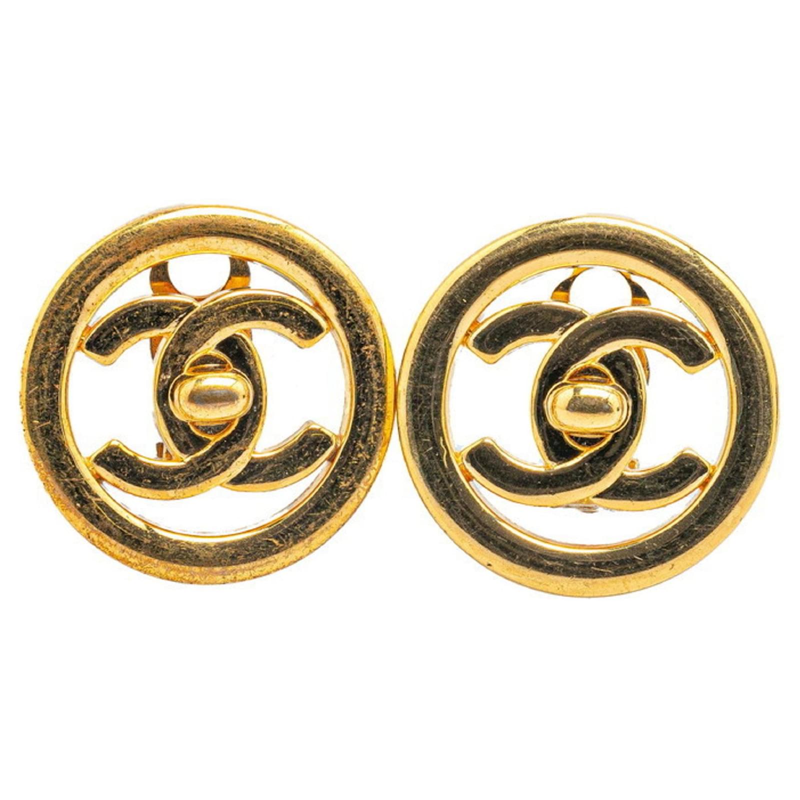 Chanel Coco Mark Golden Gold-plated ref.1894893 - Joli Closet