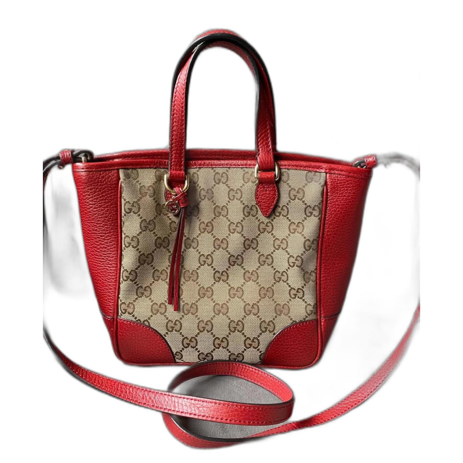 Gucci Handbags Red Leather ref.1894919 - Joli Closet