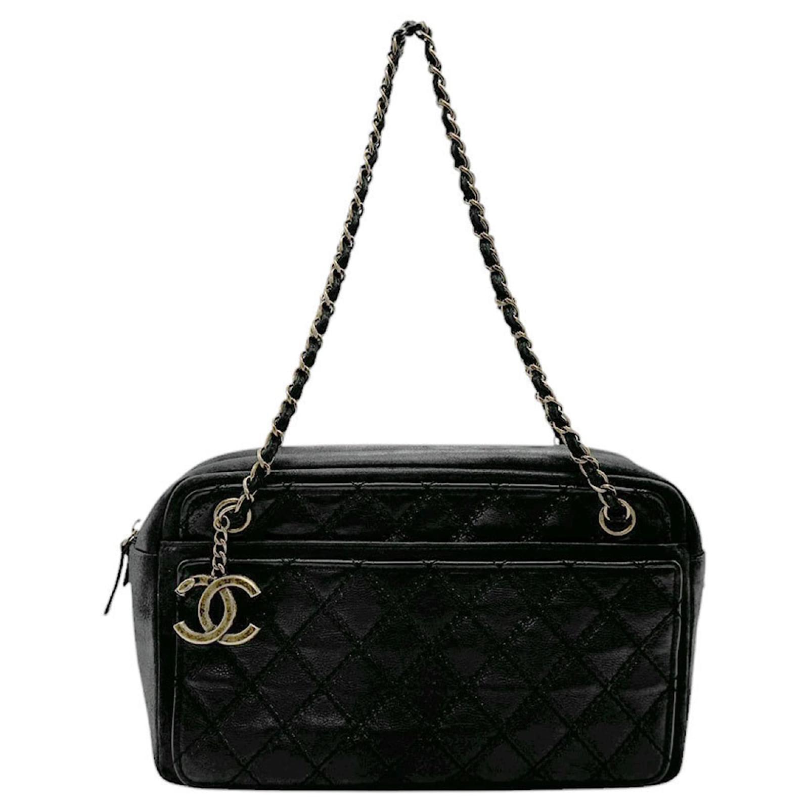 Chanel Camera Black Leather ref.1903477 - Joli Closet