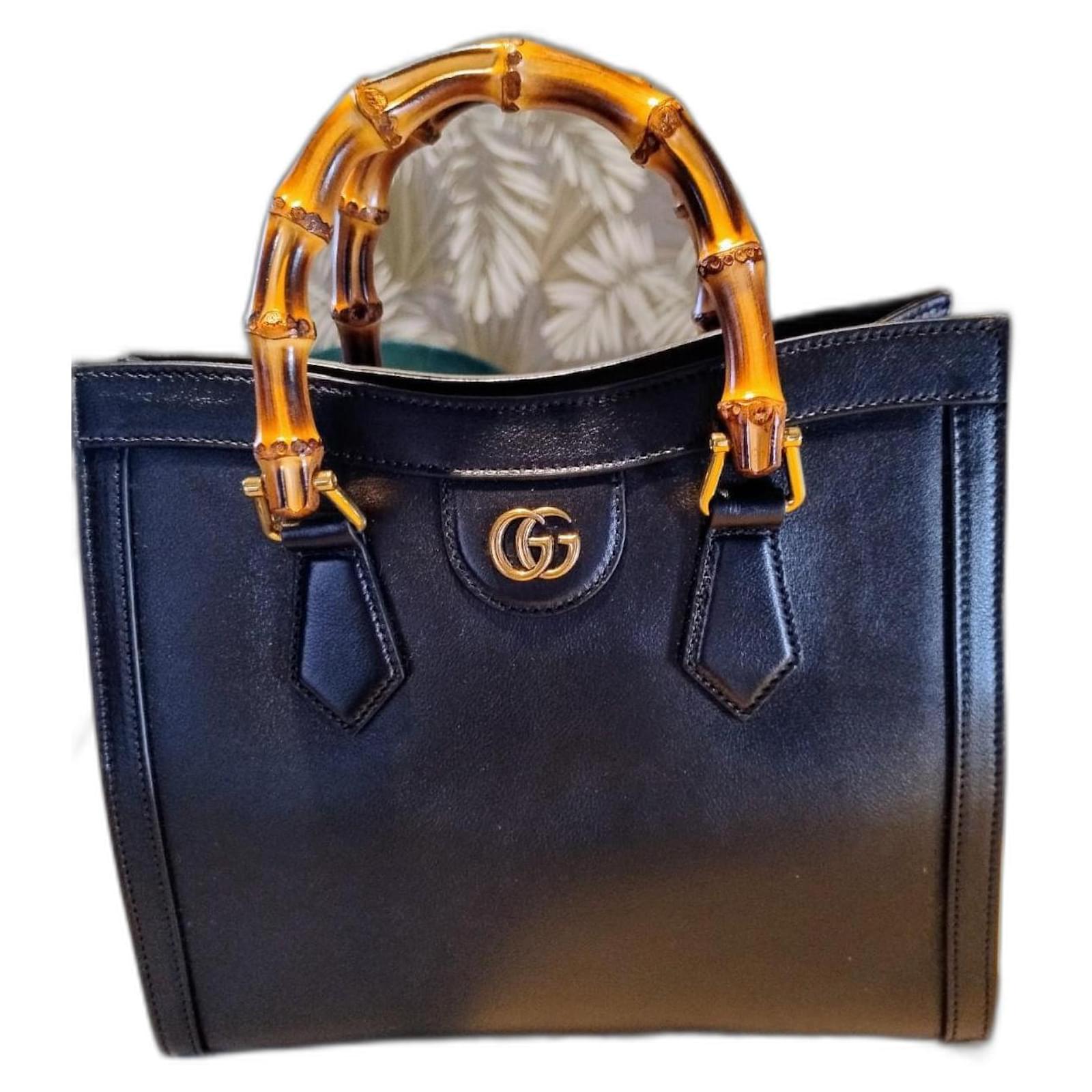 Gucci Diana Wonka grain/ doll Black Leather ref.1903611 - Joli Closet