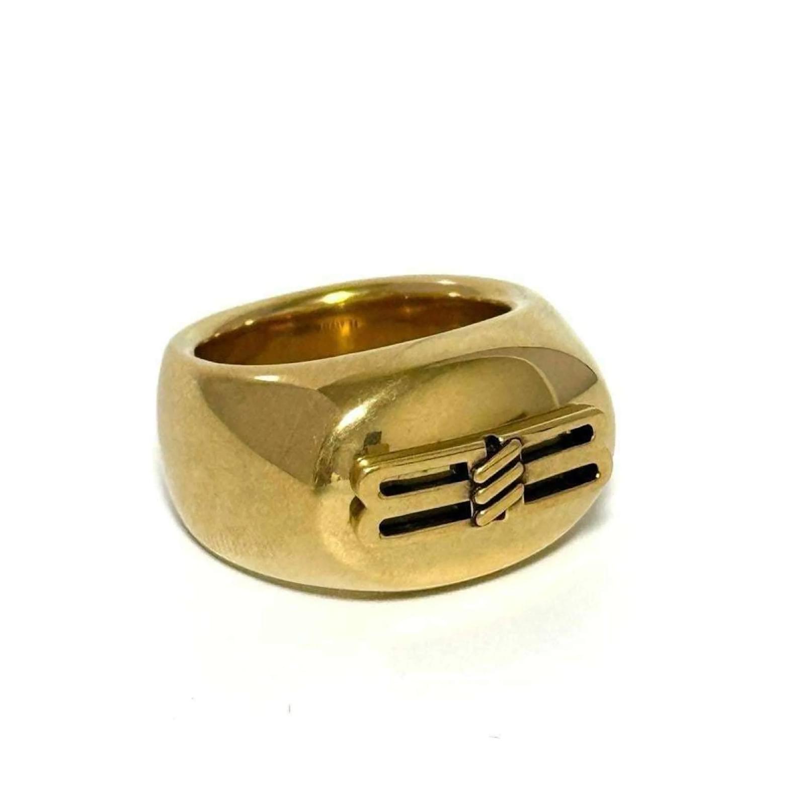 Balenciaga Men s BB Icon Signet Ring