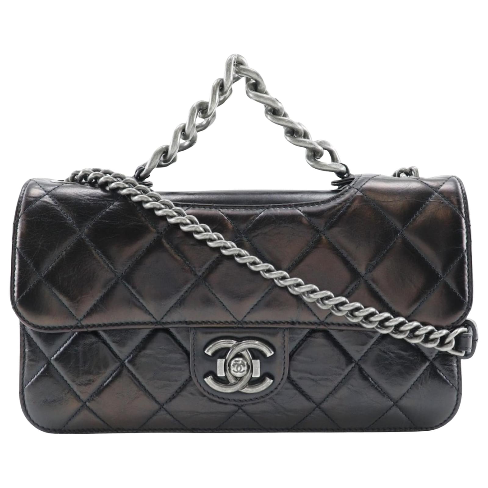 Chanel Timeless Black Leather ref.1915949 - Joli Closet
