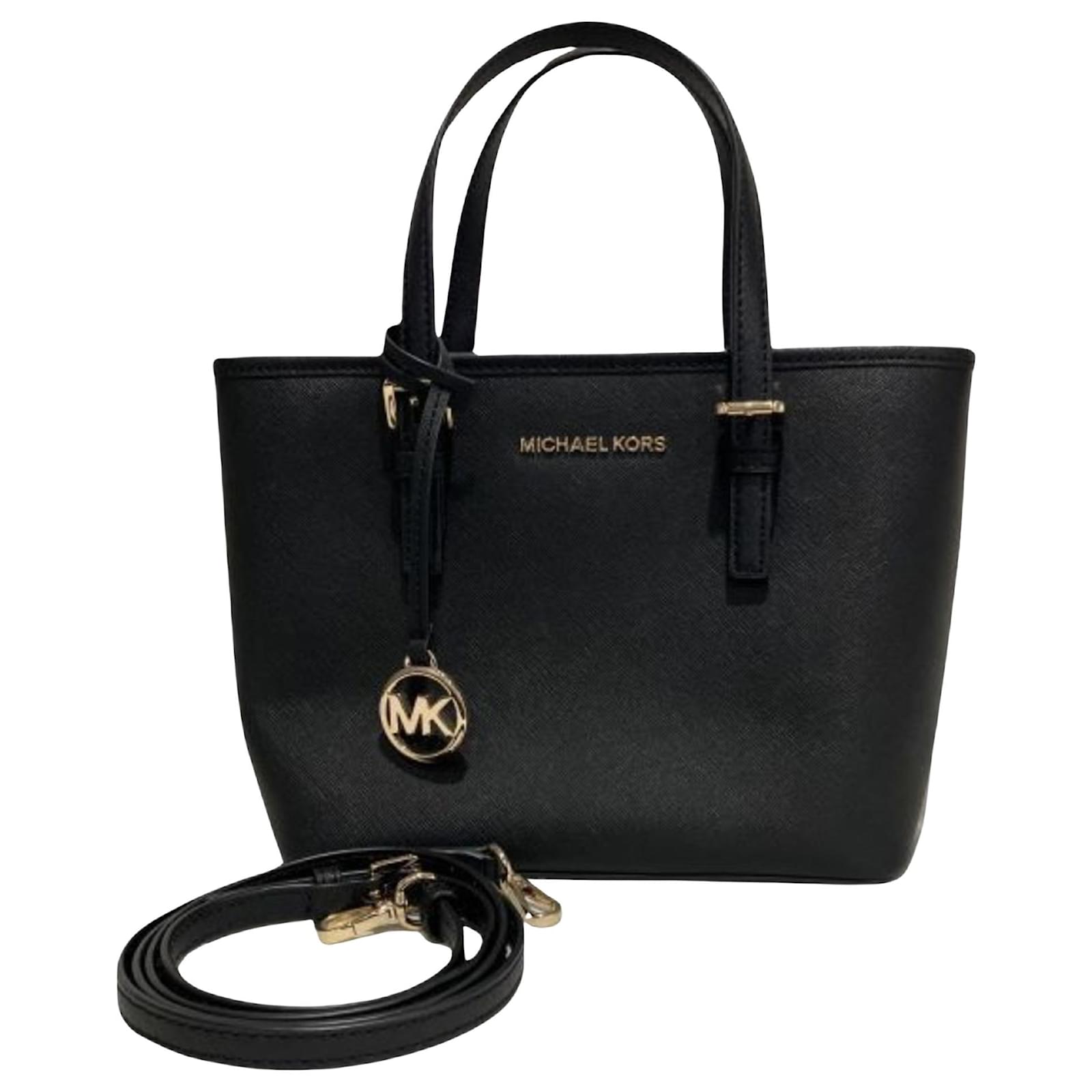 Michael Kors Jet set Black Leather ref.1917343 - Joli Closet