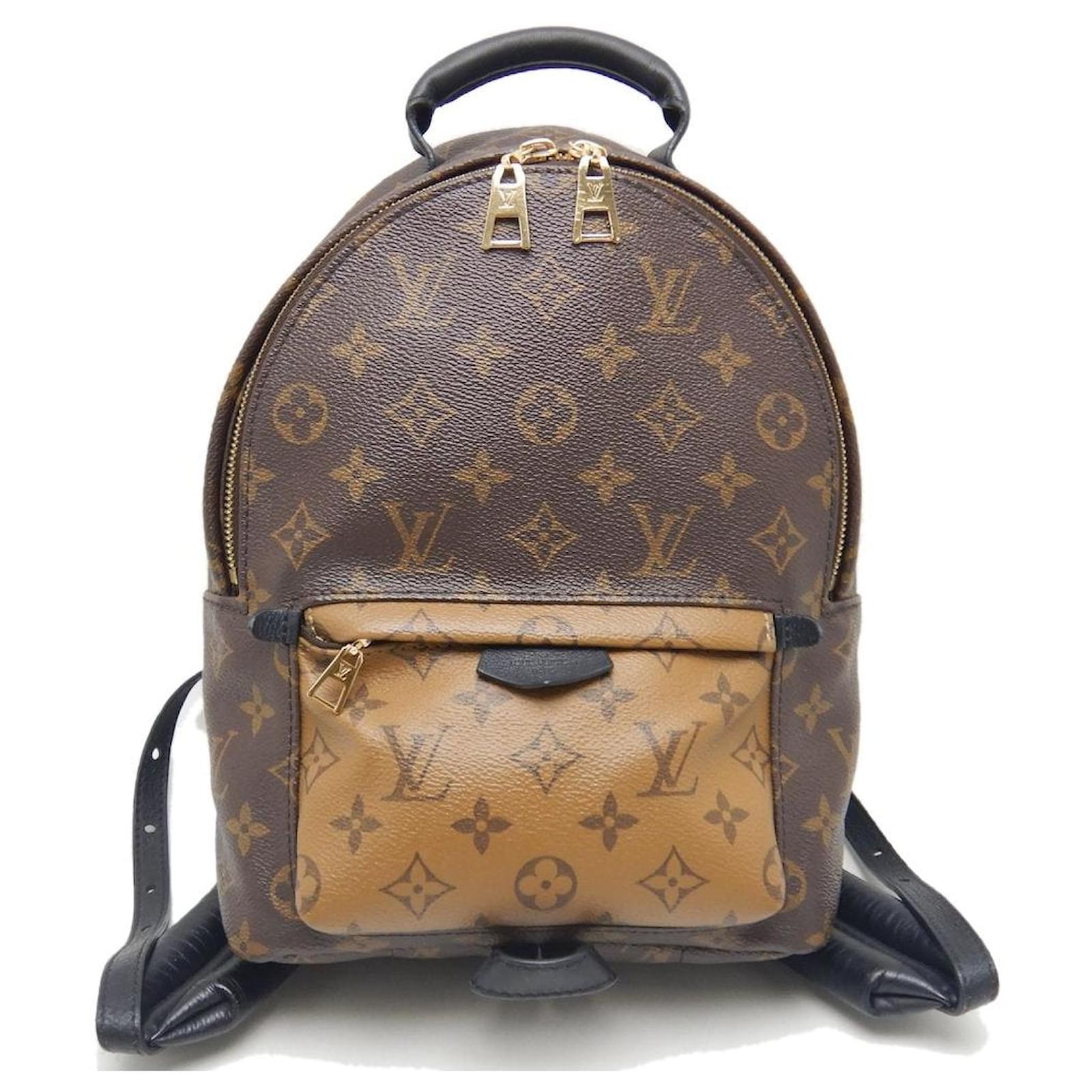 Louis Vuitton Monogram Reverse Backpack PM M43116 Brown Cloth ref ...
