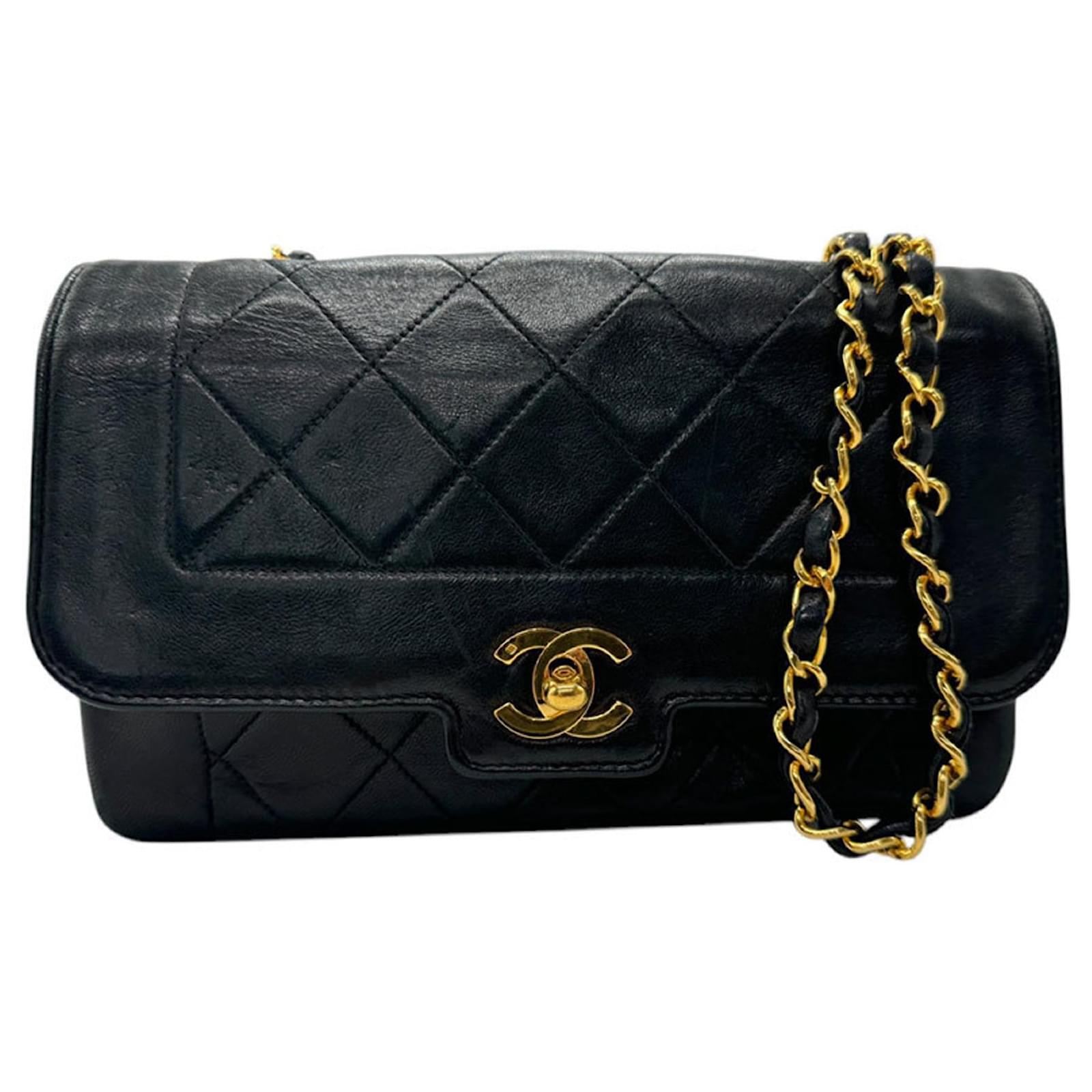 Chanel Diana Black Leather ref.1925539 - Joli Closet